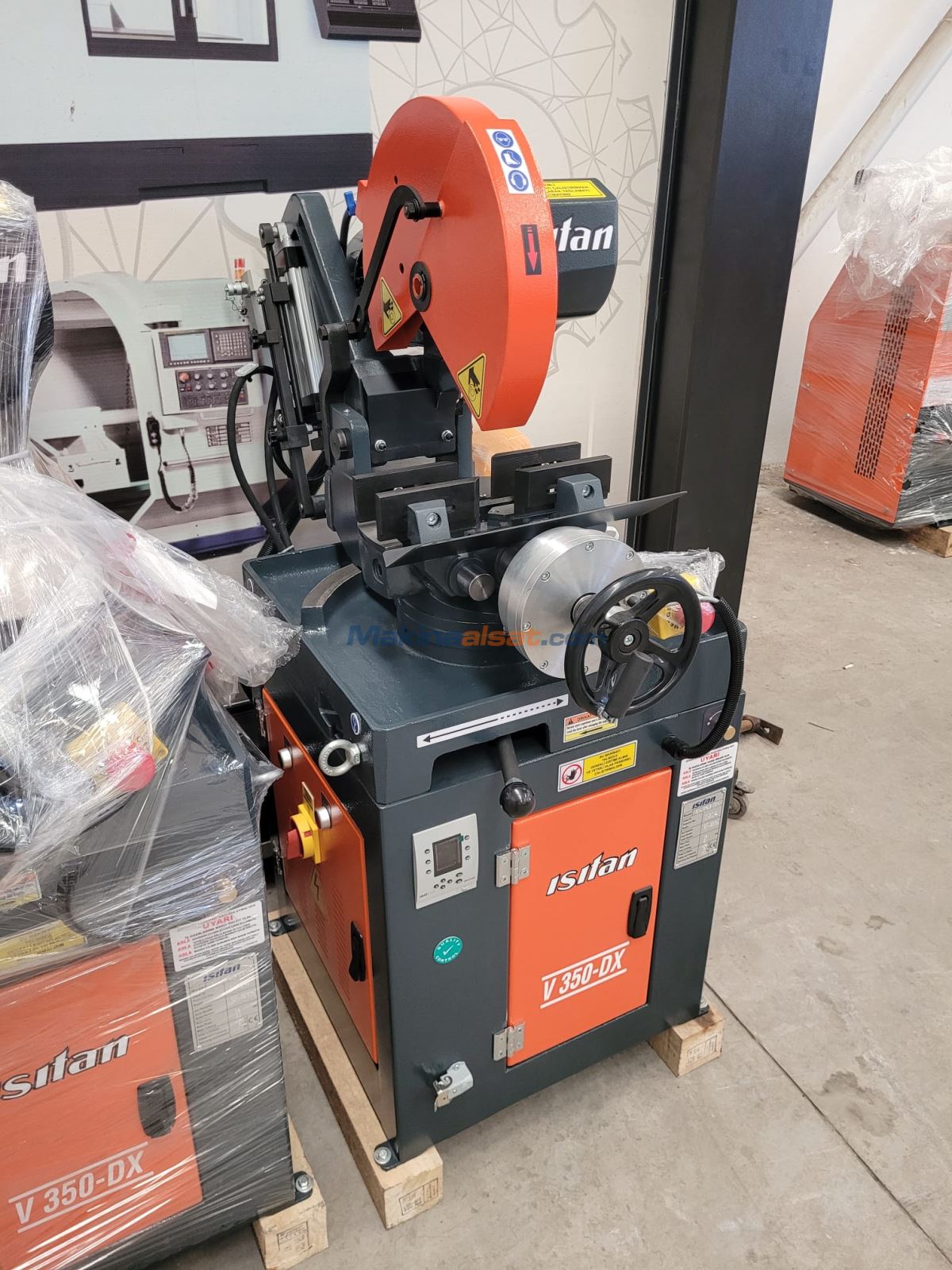 ISITAN V 350 DX YARI OTOMATİK DAİRE TESTERE Used Circular Sawing ...