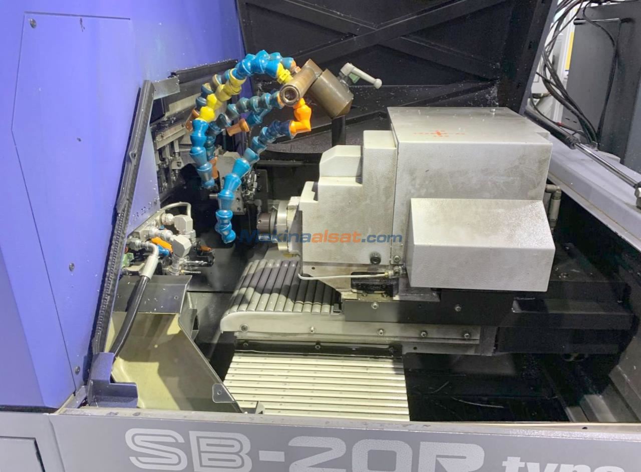 Satılık ikinci el STAR SB-20R type G CNC Otomat Torna CNC Otomat Torna makinesi