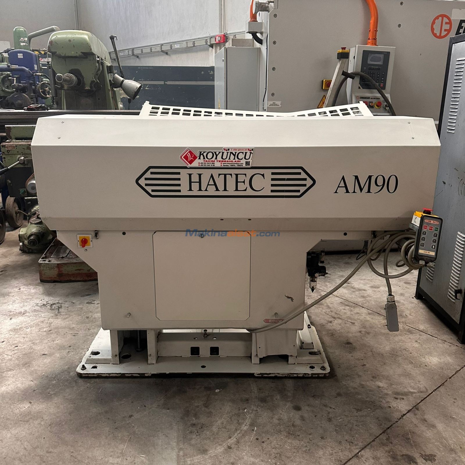 HATEC MARKA 90 LIK ŞARJÖRLÜ SÜRÜCÜ Used Bar Feeders machine for sale