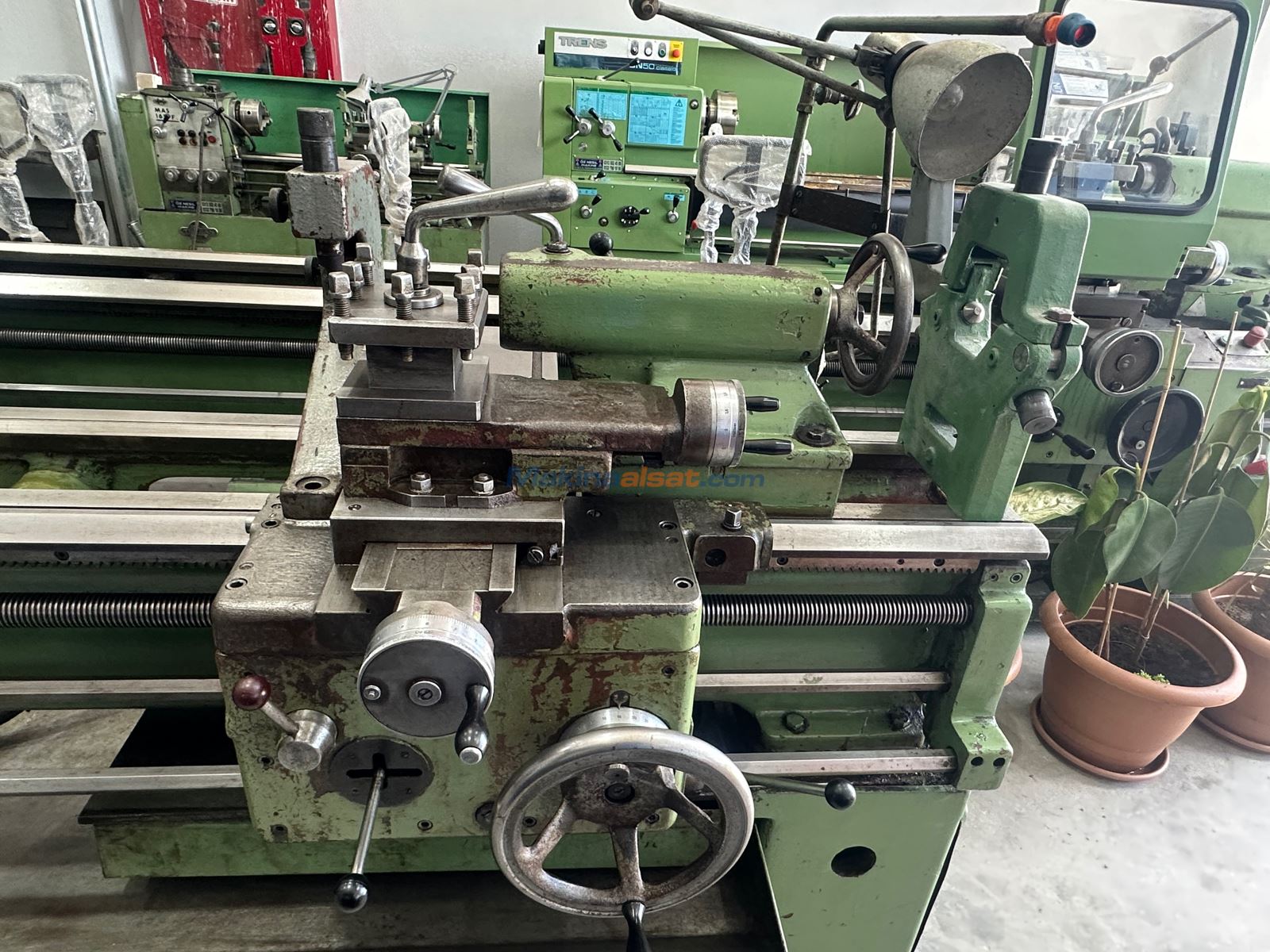 SN 45 Çekoslovak Tos 2 Metre Torna Used Centre Lathe machine for sale