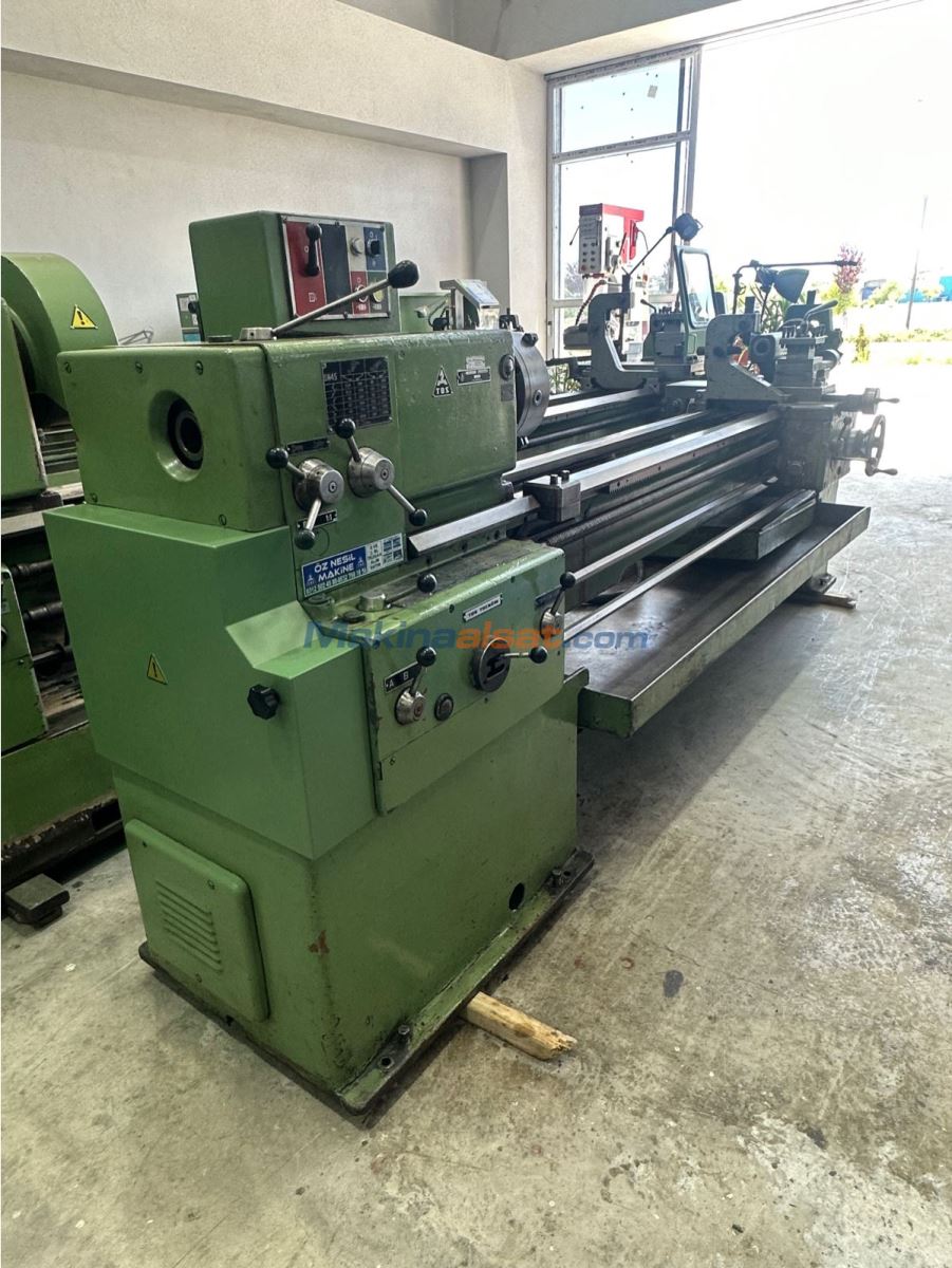 SN 45 Çekoslovak Tos 2 Metre Torna Used Centre Lathe machine for sale