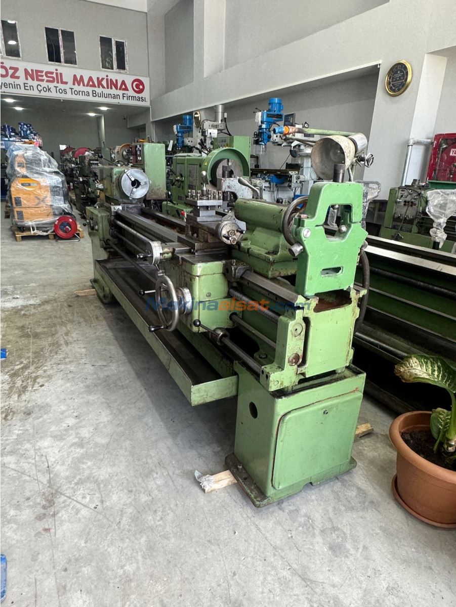 SN 45 Çekoslovak Tos 2 Metre Torna Used Centre Lathe machine for sale