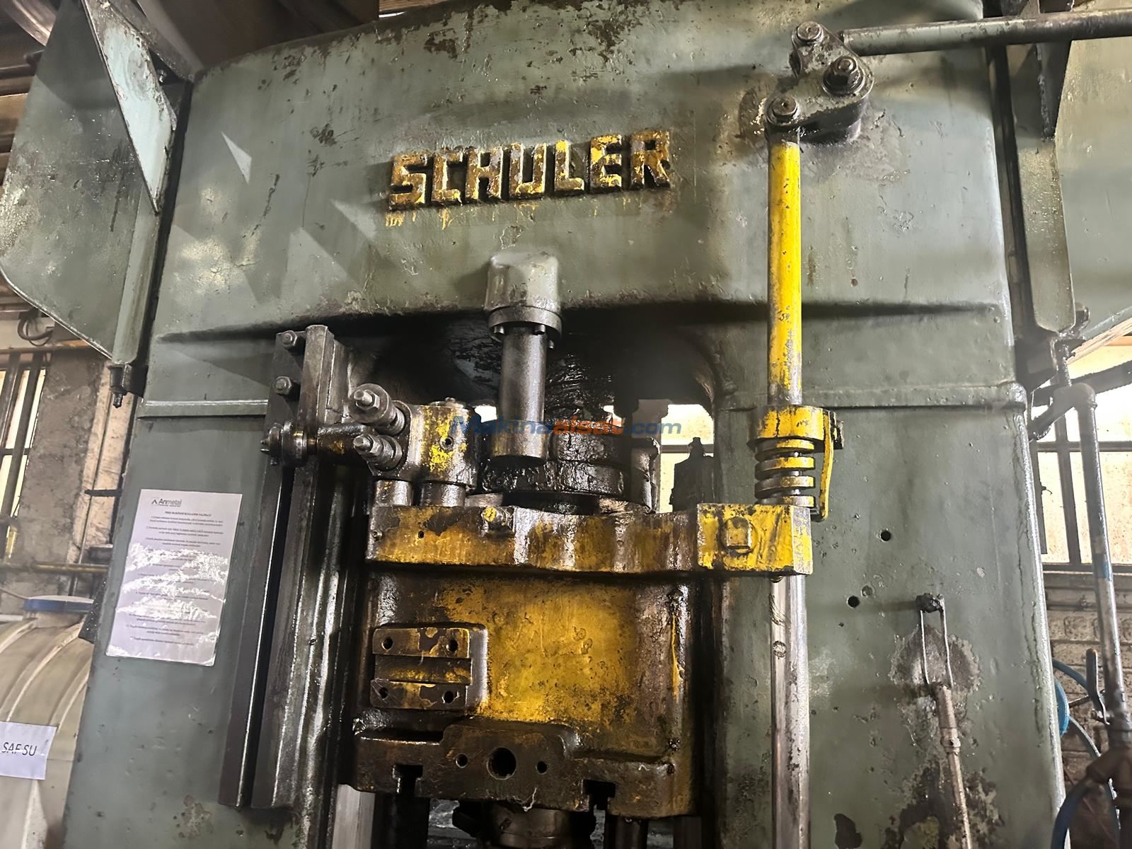 SCRULER MARKA 600 TON FİRİKSİYON DÖVME PRES Used Forging Presses ...