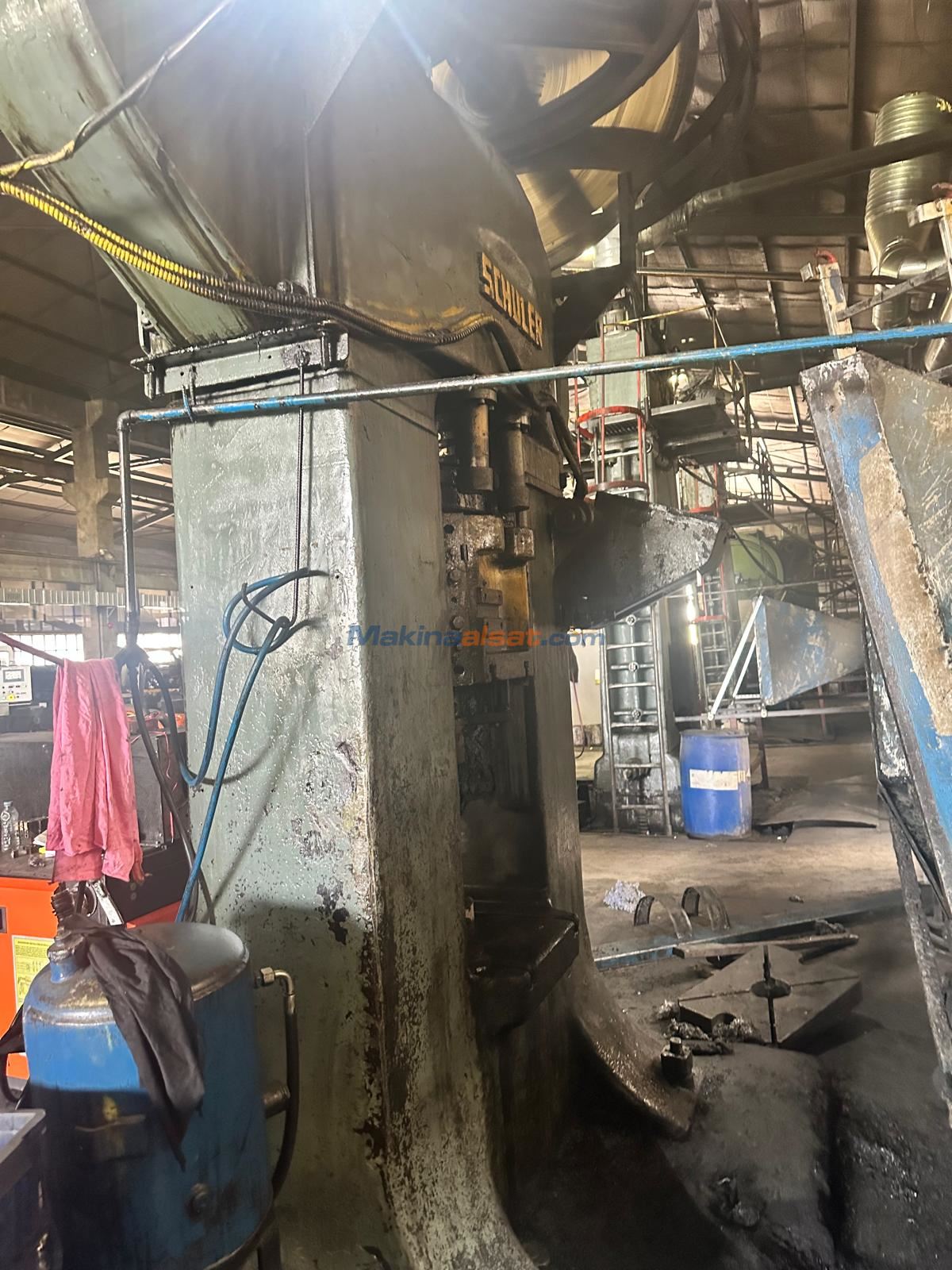 SCRULER MARKA 600 TON FİRİKSİYON DÖVME PRES Used Forging Presses ...