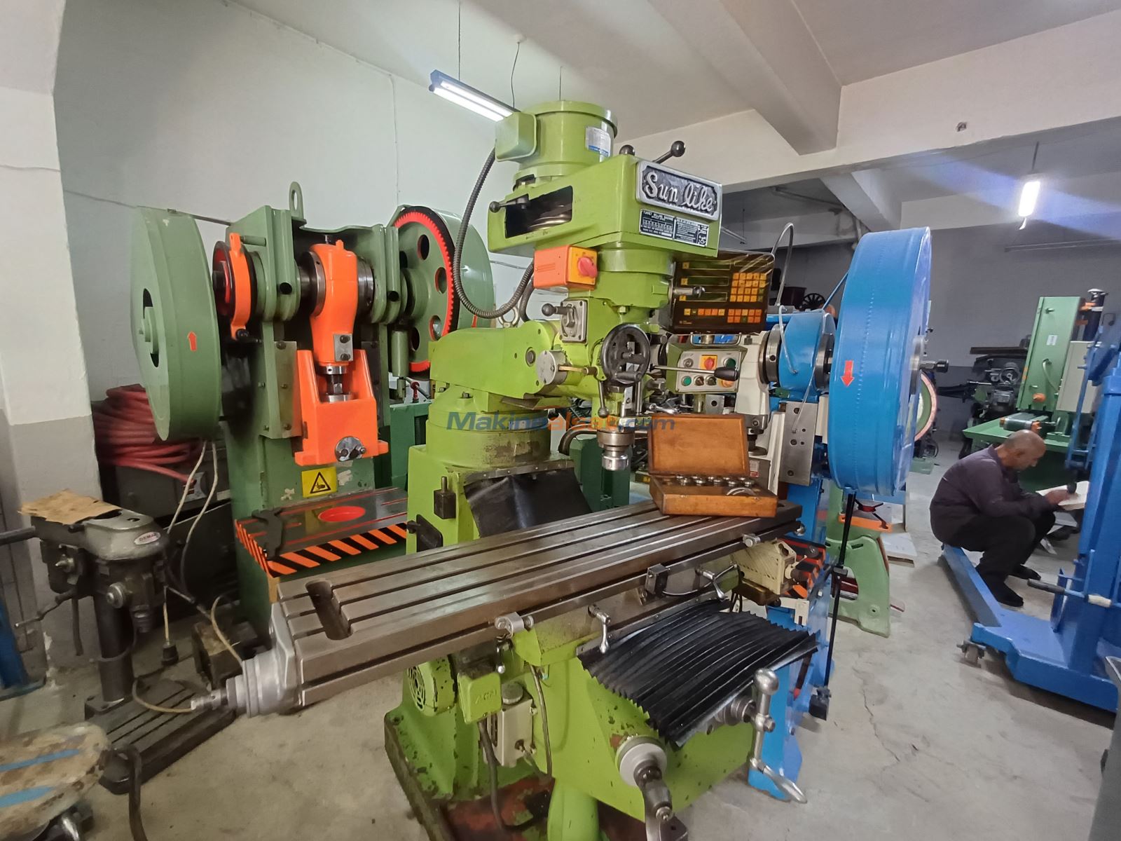 SUNLİKE 2 NUMARA KALIPÇI FREZE Used Universal Milling Machines machine ...