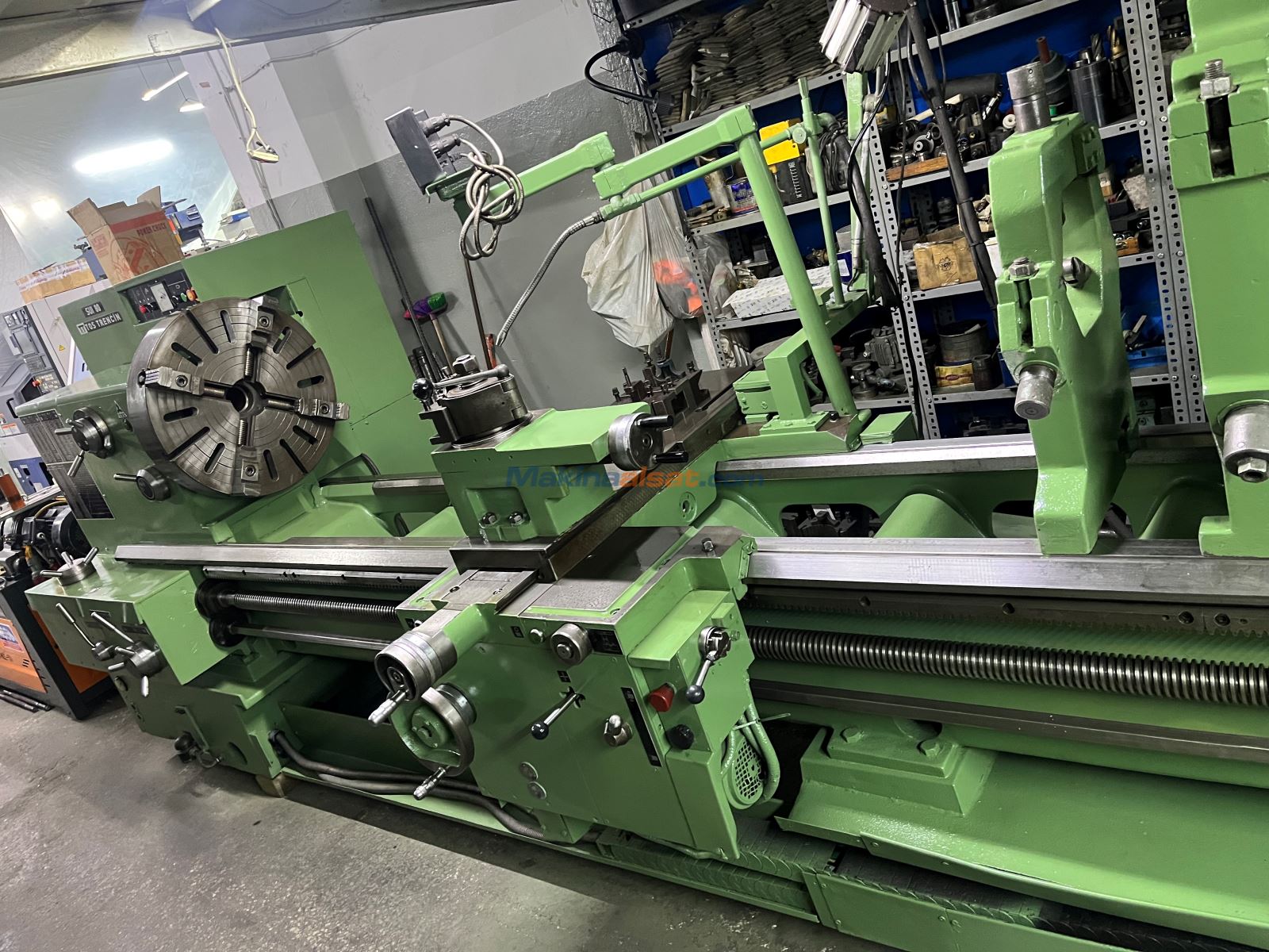 Satılık ikinci el TOS SUİ80 ÇAP:840 MM BOY:4.000 MM Torna Universal ...