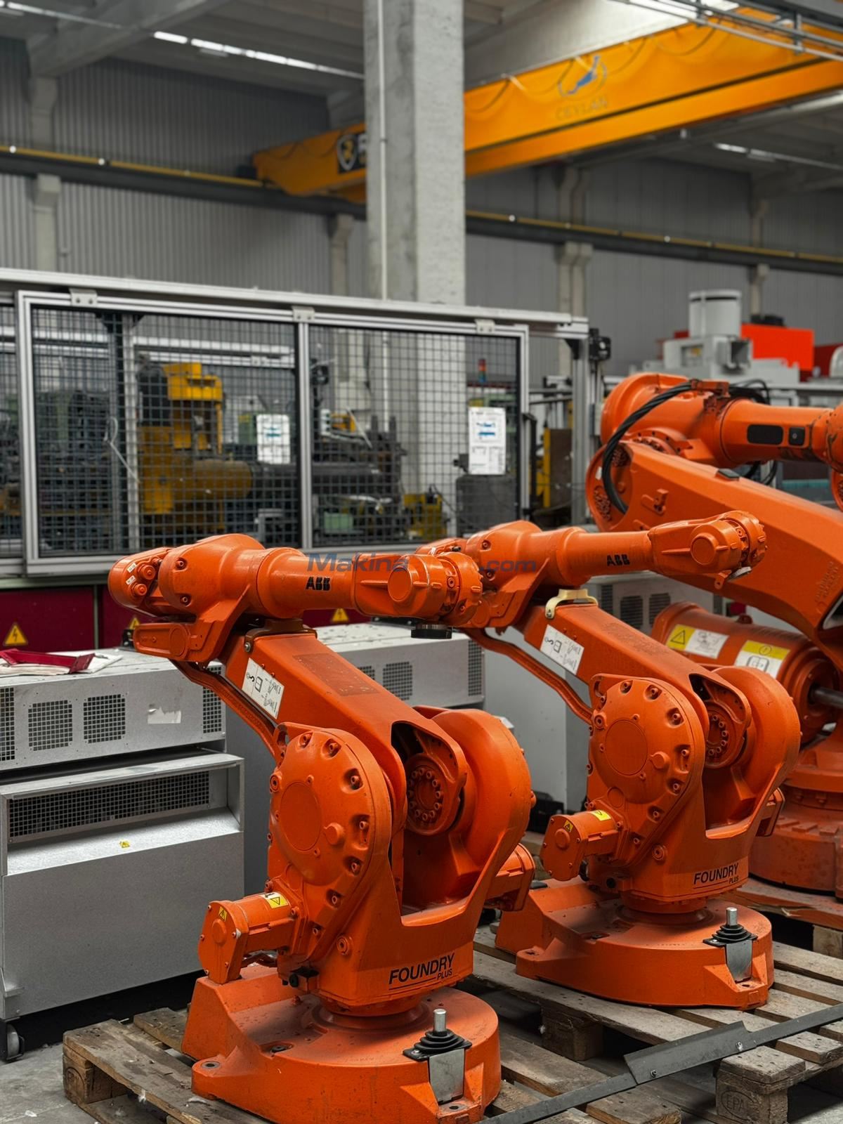 ABB FOUNDRY PLUS IRB 2400 M2004 ENDÜSTRİYEL ROBOT Used Robots machine ...