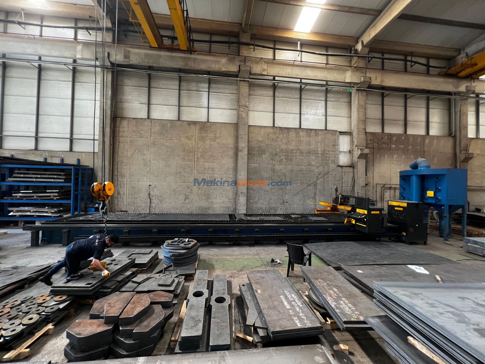 AJAN 2 x 12 METRE CNC PLAZMA Used Plasma & Gas Cutting Machines machine ...