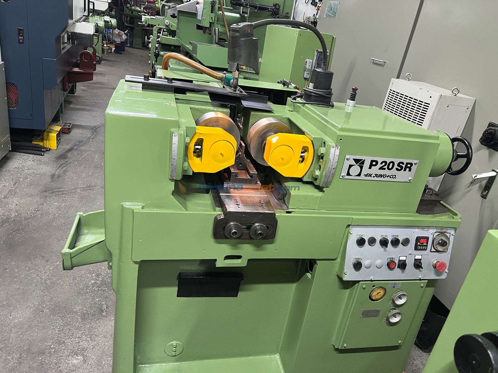 Alman malı PEE WEE 25 ton Açılı Vida Ovalama Used Thread Rolling ...