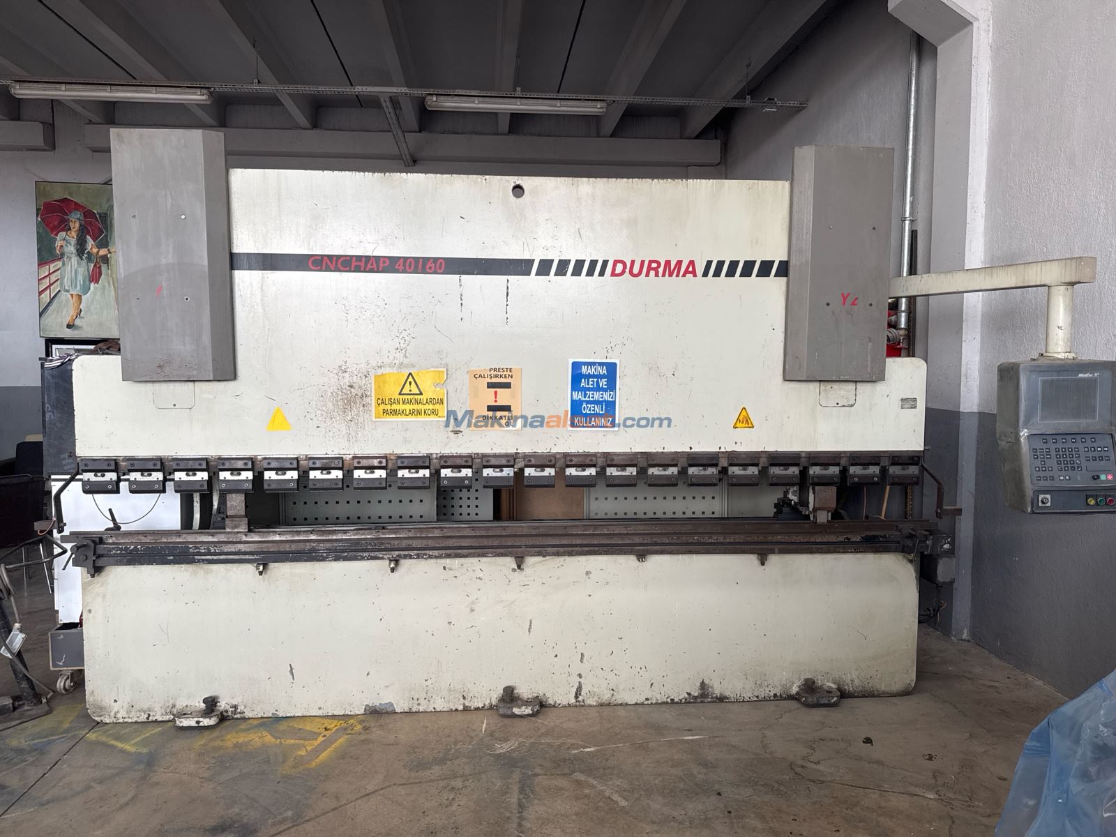 Satılık ikinci el DURMAZLAR 4 METRE 160 Ton 4 Eksen MOTORLU BOMBELEME ...