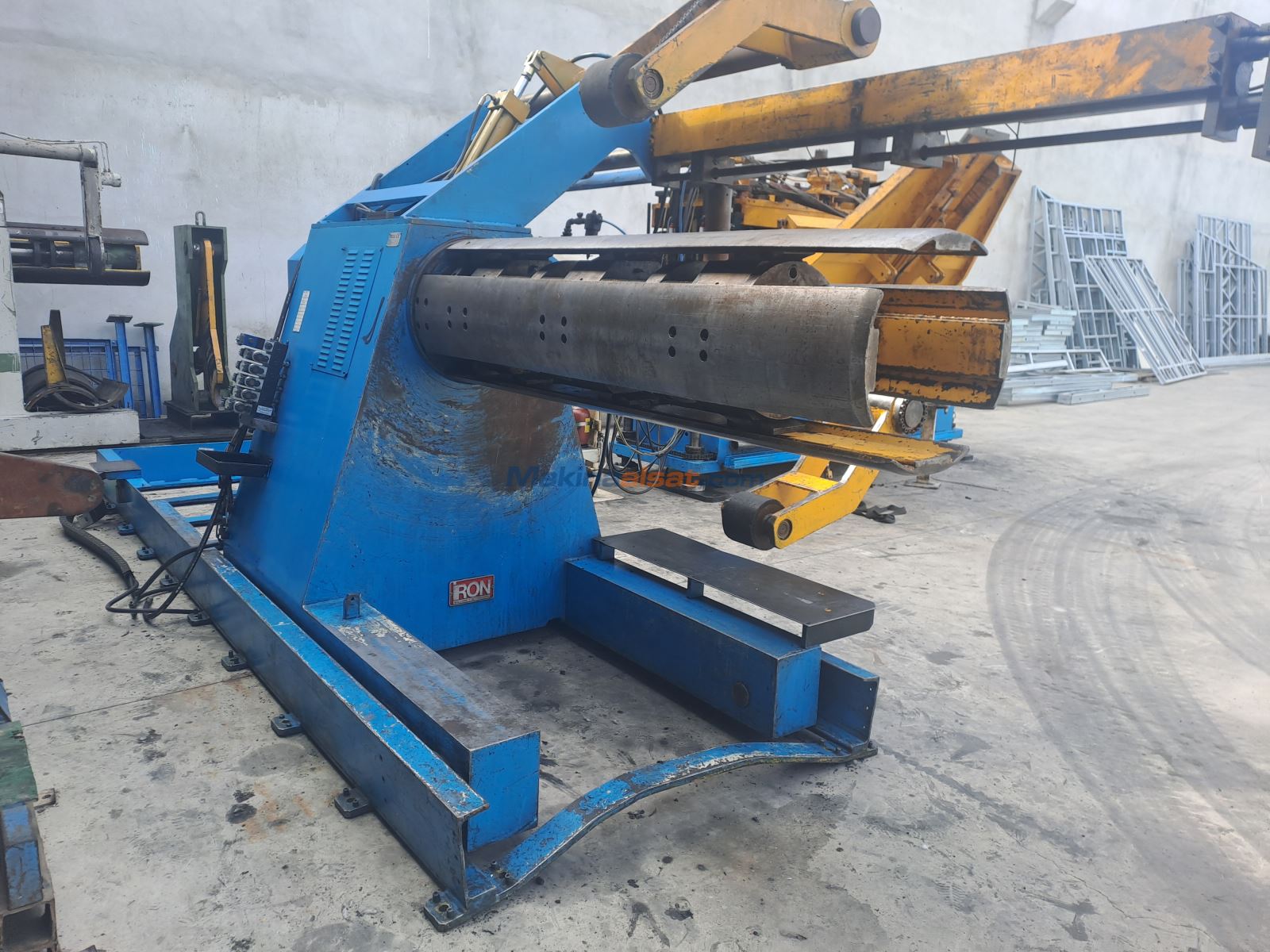 1880 lik Rulo Açıcı Doğrultucu Used Cut to Length and Slitting Line ...