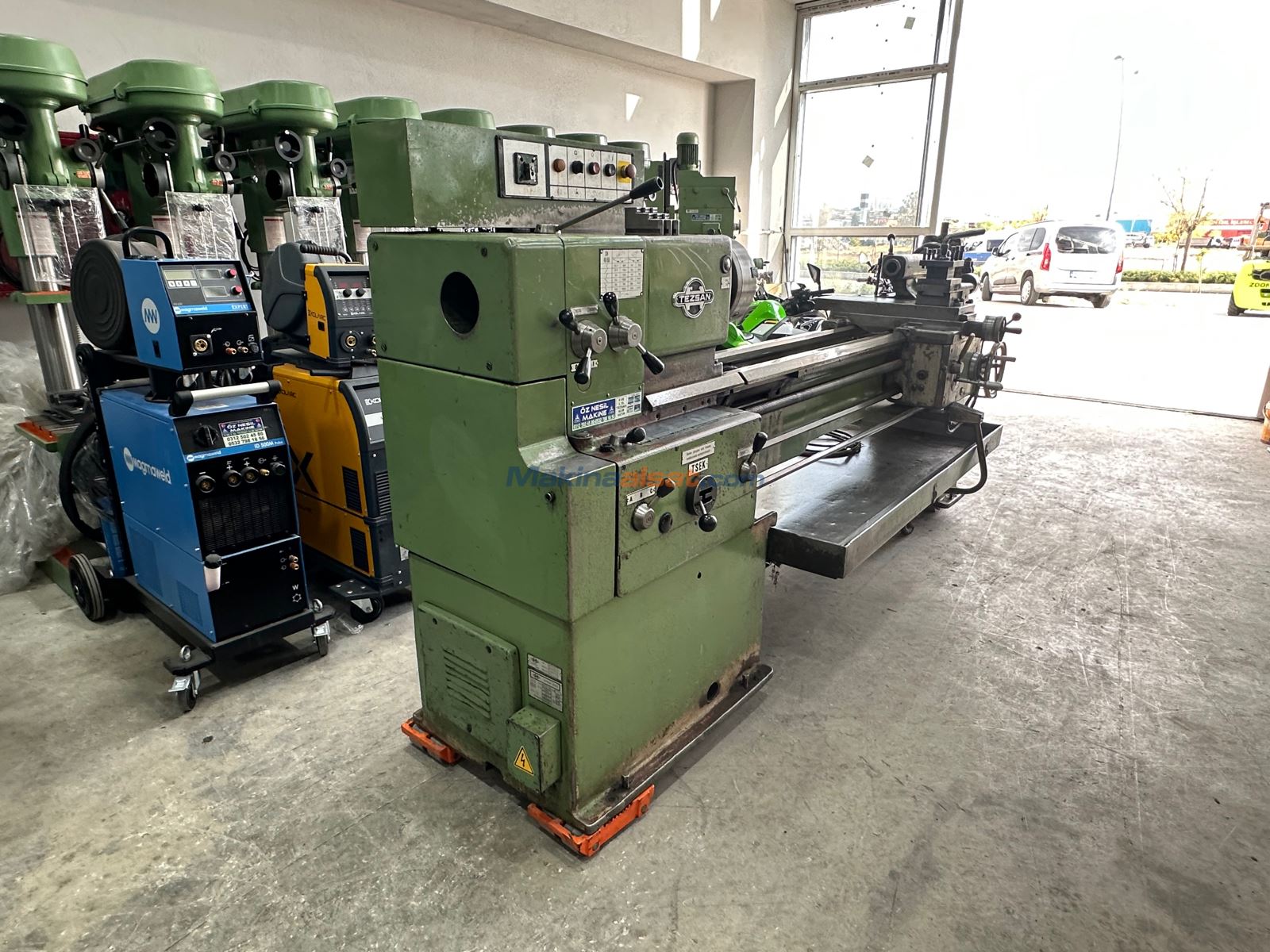 Satılık ikinci el SN 50-1/5 Metre Tezsan Torna Universal Torna makinesi