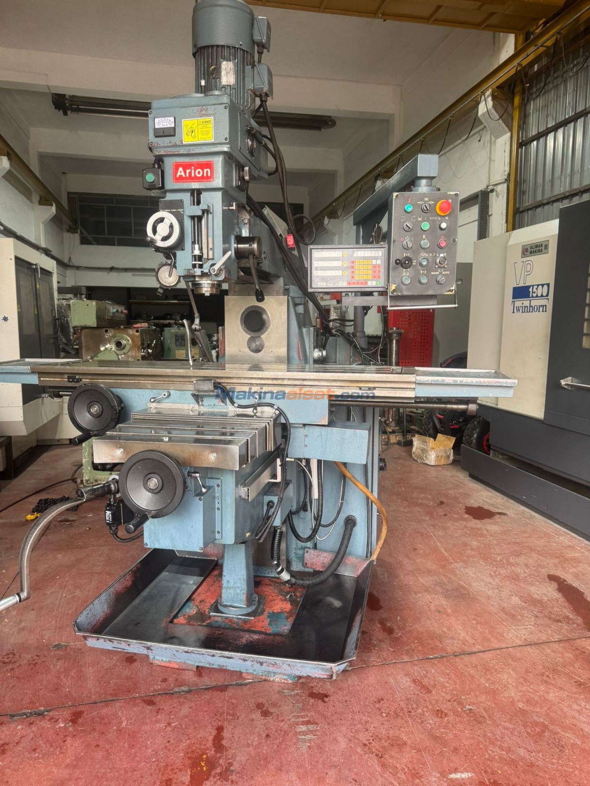 ARION 5 NUMARA ALINDAN TARAMALI KALIPÇI FREZE Used Universal Milling ...