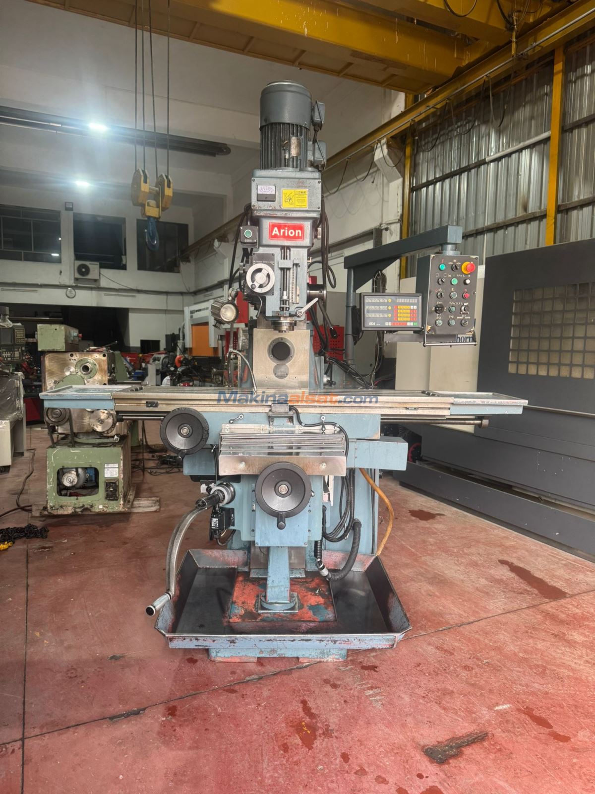 ARION 5 NUMARA ALINDAN TARAMALI KALIPÇI FREZE Used Universal Milling ...