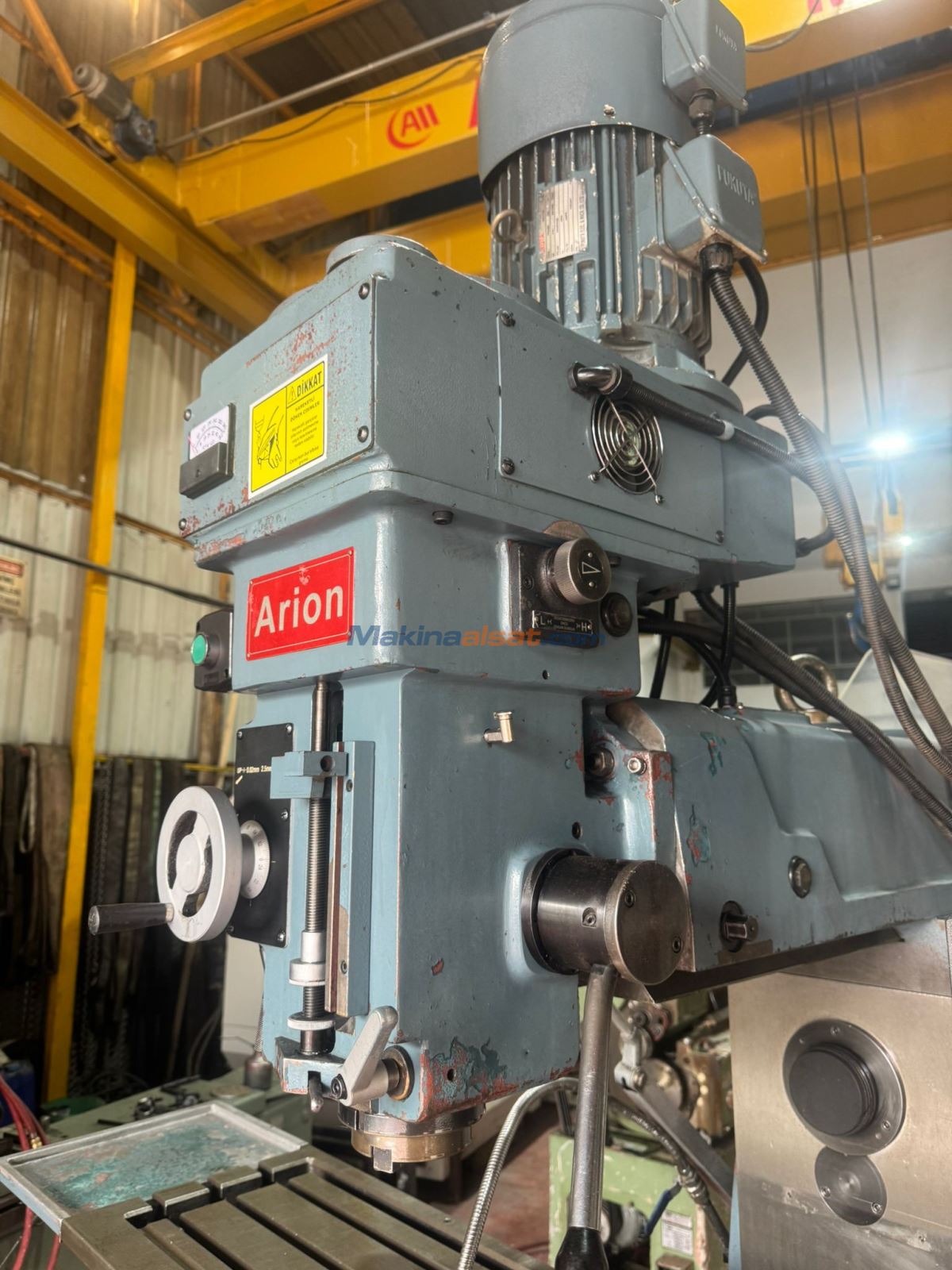 ARION 5 NUMARA ALINDAN TARAMALI KALIPÇI FREZE Used Universal Milling ...