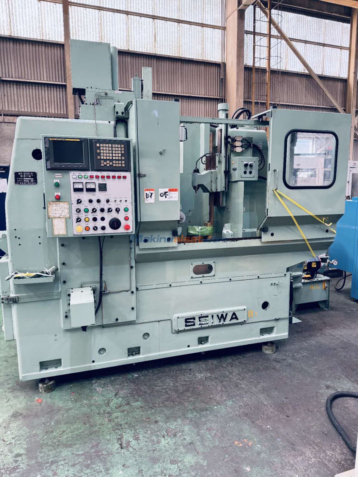 CNC Gear Hobbing Machine SEIWA MS-30NC Used Vertical Gear Hobber ...