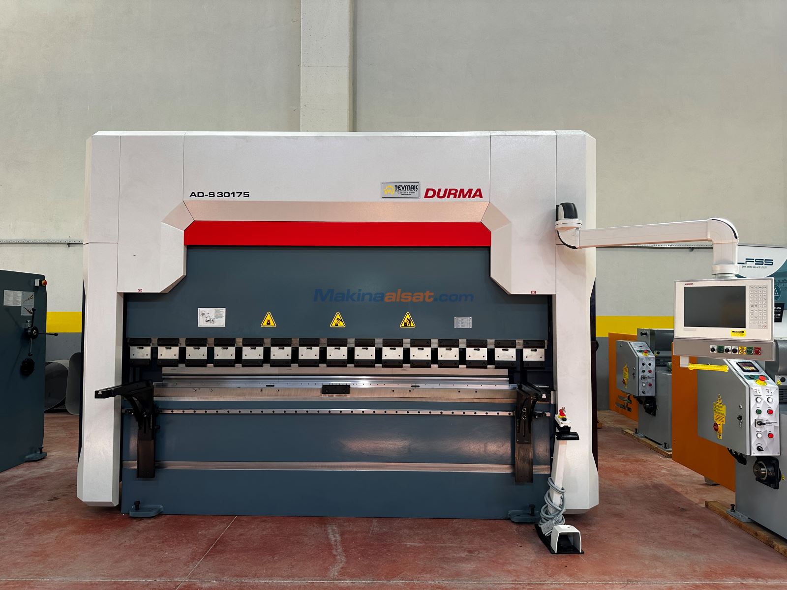 DURMAZLAR AD-S 3100X175 TON CNC ABKANT PRES Used Press Brakes machine ...