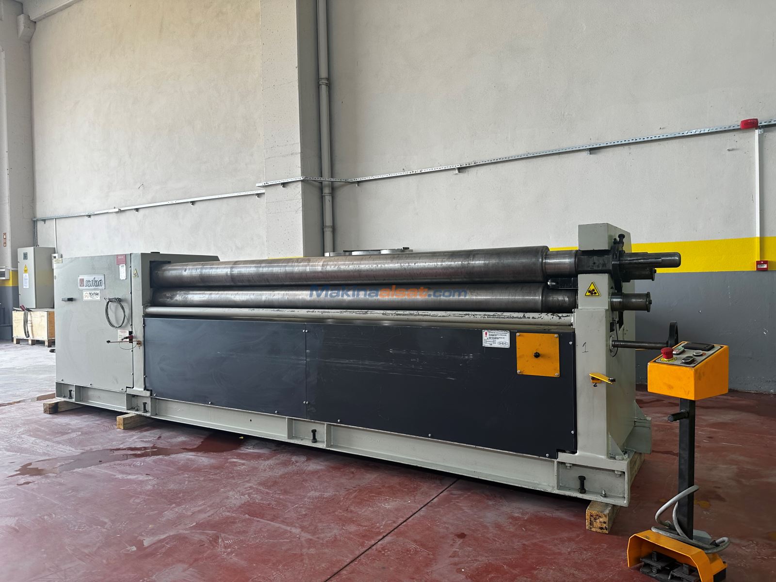 ISITAN MRM-S 3100X190 MOTORLU SİLİNDİR Used Mechanical-Manual Plate ...