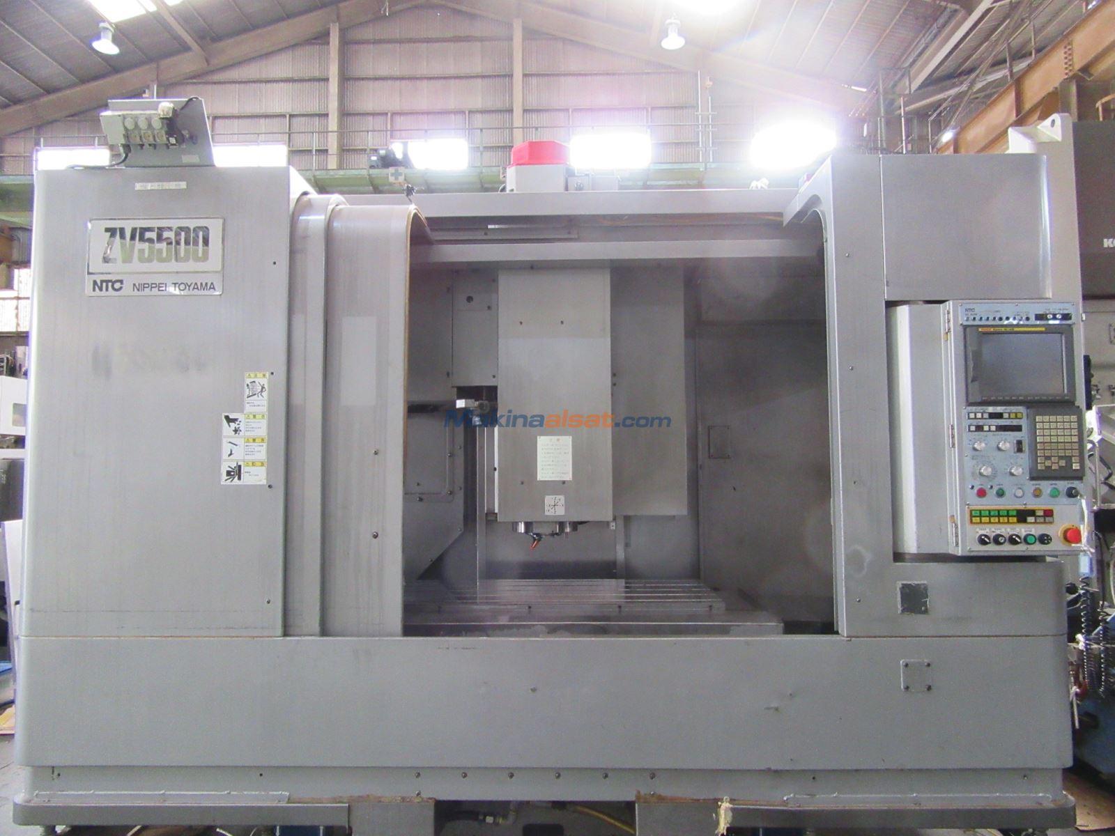 Satılık ikinci el NTC Vertical Machining Center CNC Dik İşlem makinesi