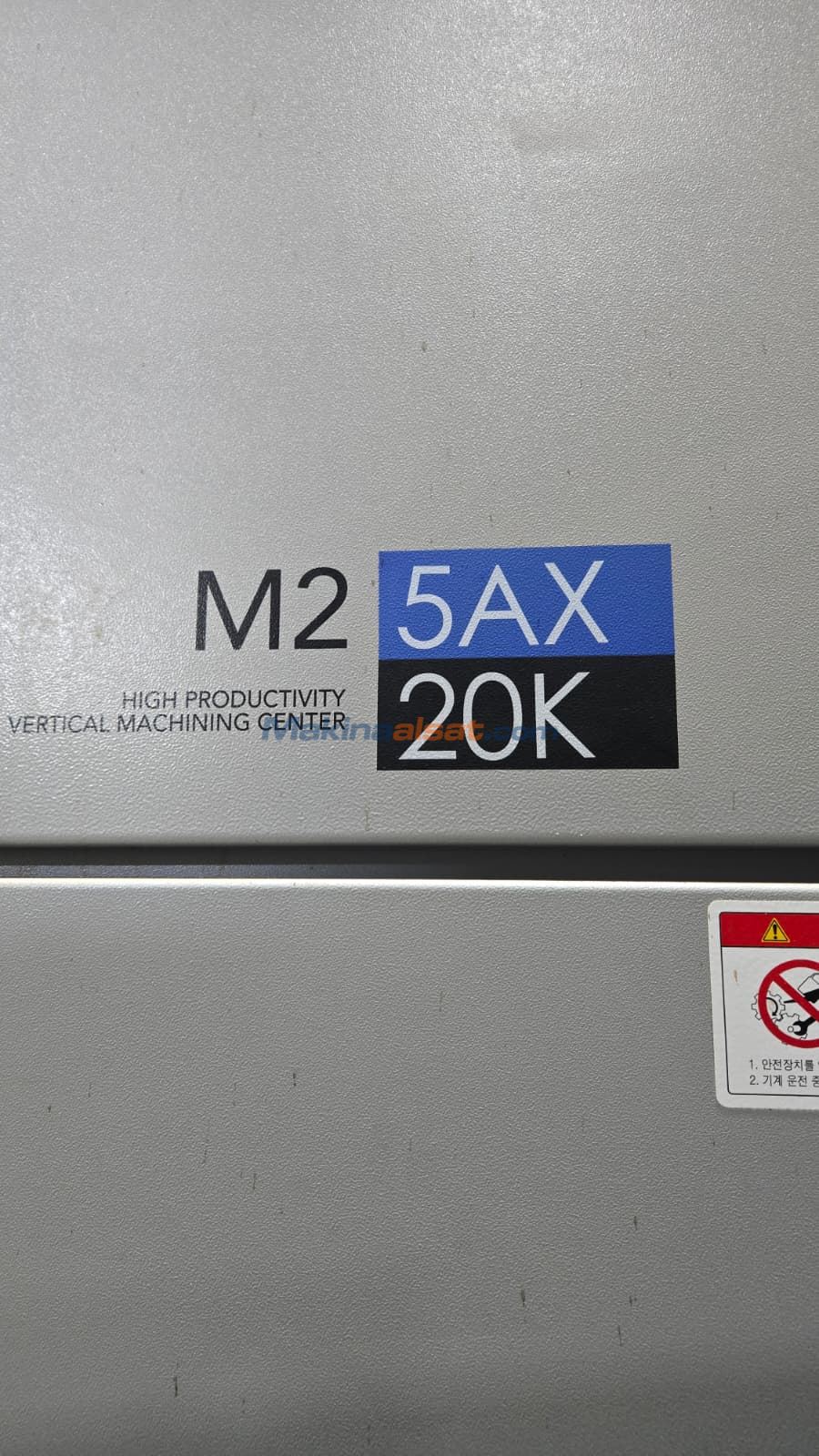 Satılık ikinci el HWACHEON M2 5AX 2024 MODEL5 EKSEN İŞLEME MERKEZİ 5 ...