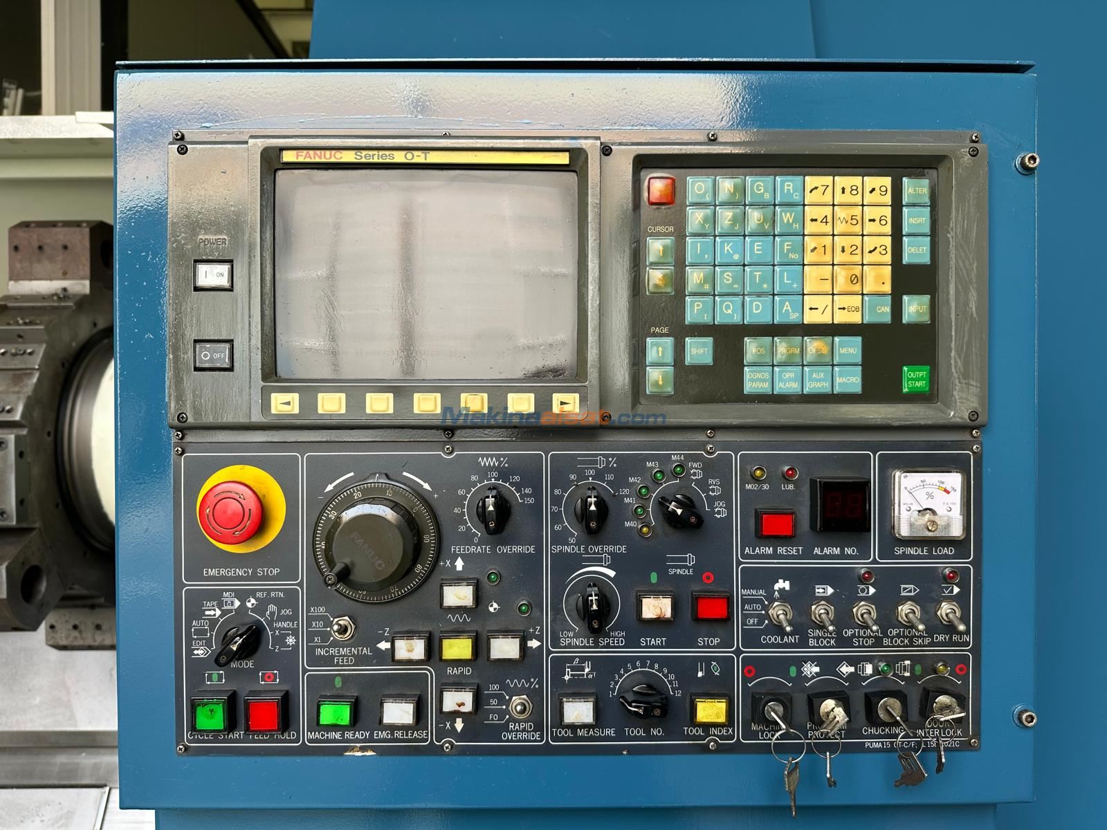 DAEWOO DOOSAN PUMA 15" 1500 BOY CNC TORNA Used Cnc Lathe machine for sale