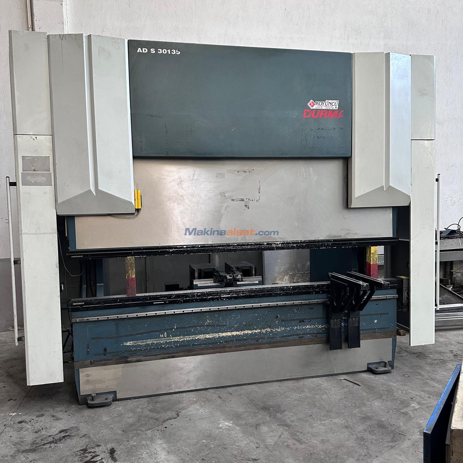 Satılık ikinci el DURMAZLAR MARKA 3 x 135 TON 8 EKSEN CNC HİDROLİK ...