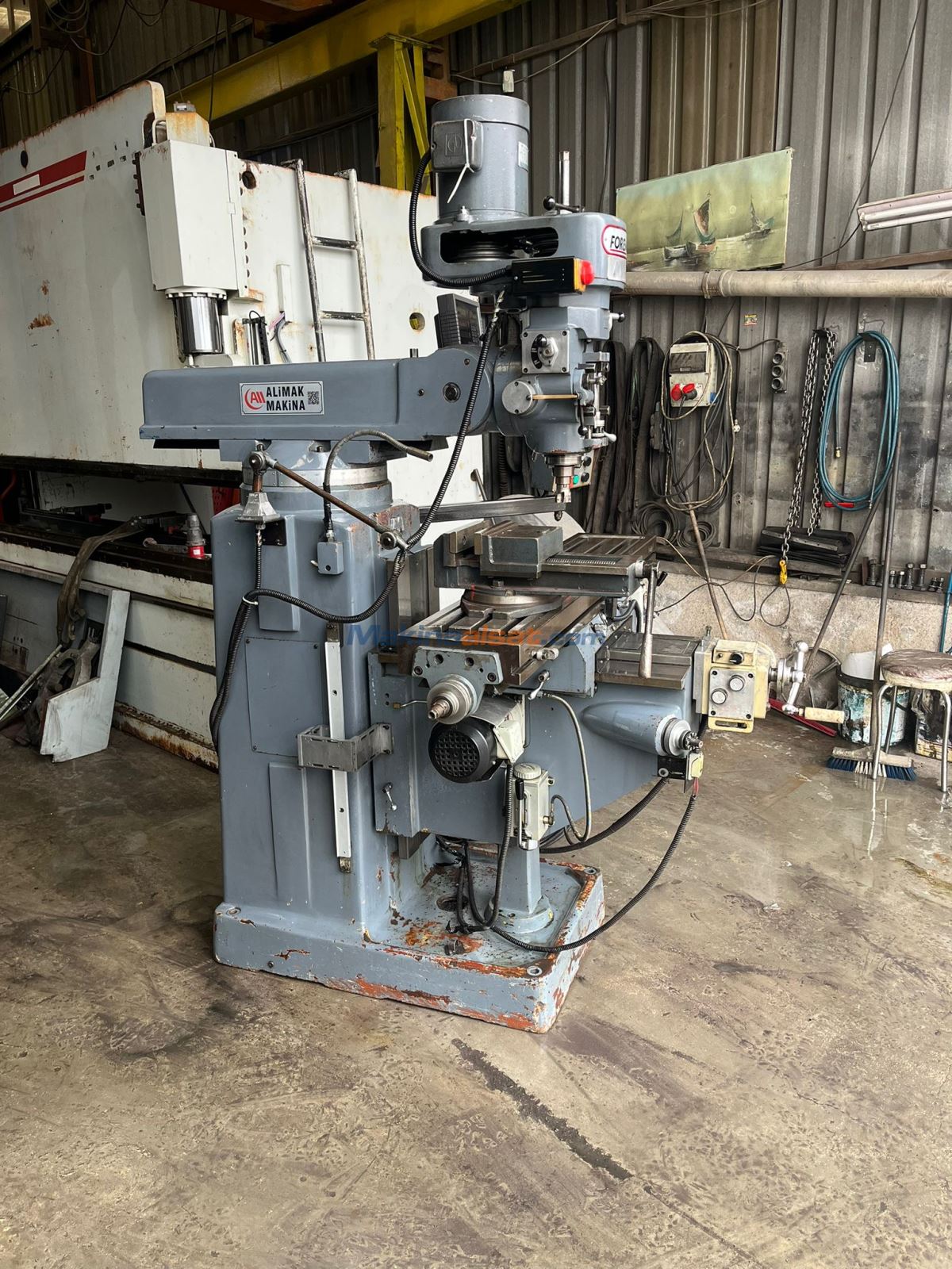 Satılık ikinci el FOREMAN KF430 / 4 NUMARA KALIPÇI FREZE Universal ...