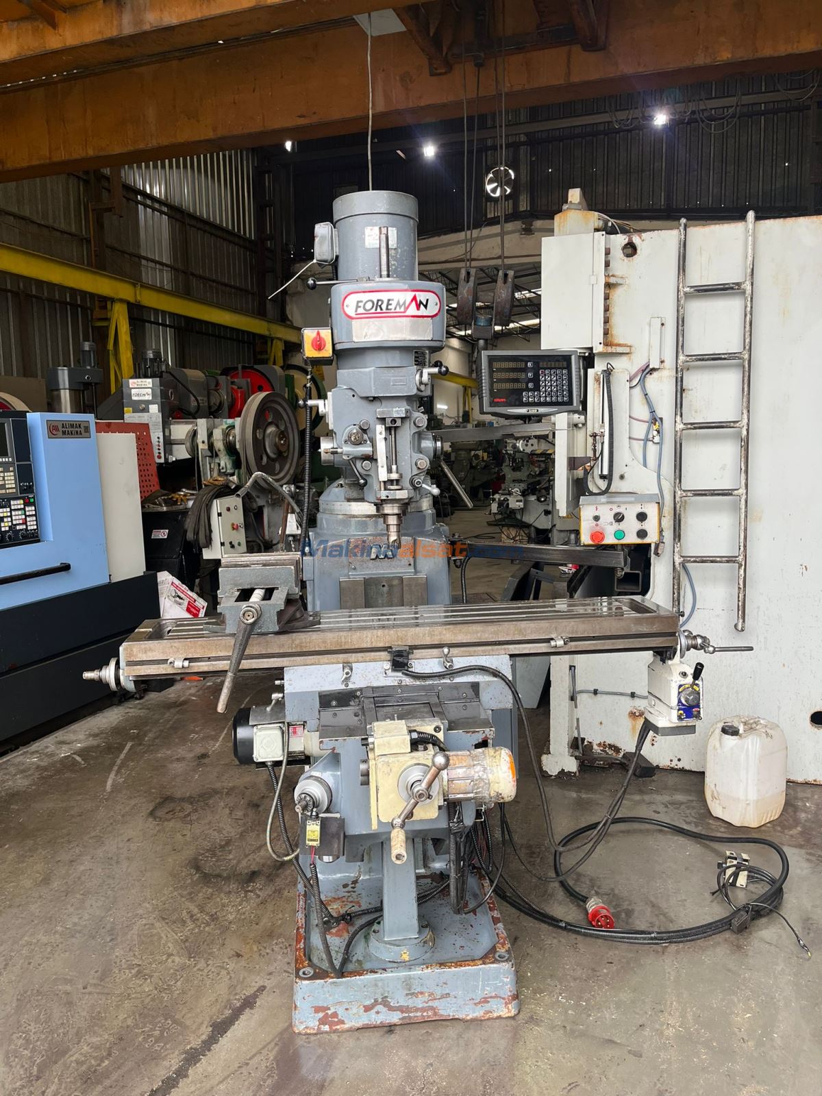 Satılık ikinci el FOREMAN KF430 / 4 NUMARA KALIPÇI FREZE Universal ...