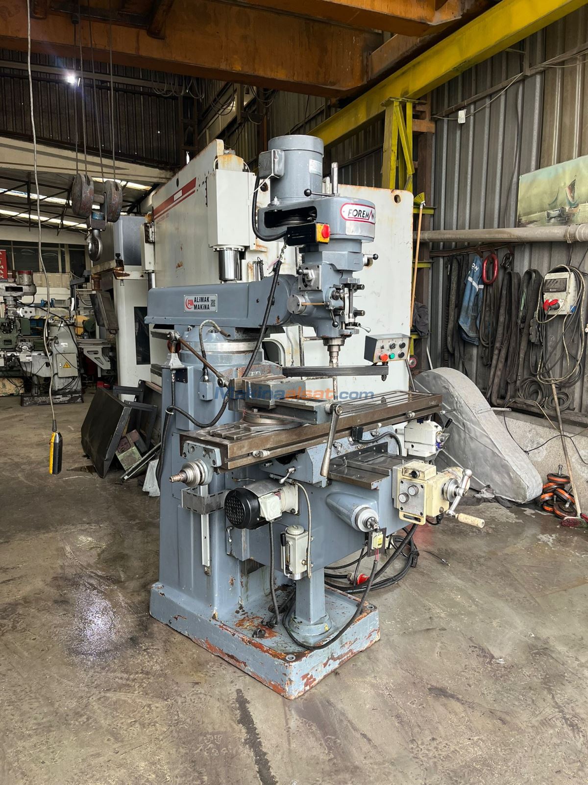 FOREMAN KF430 / 4 NUMARA KALIPÇI FREZE Used Centre Lathe machine for sale