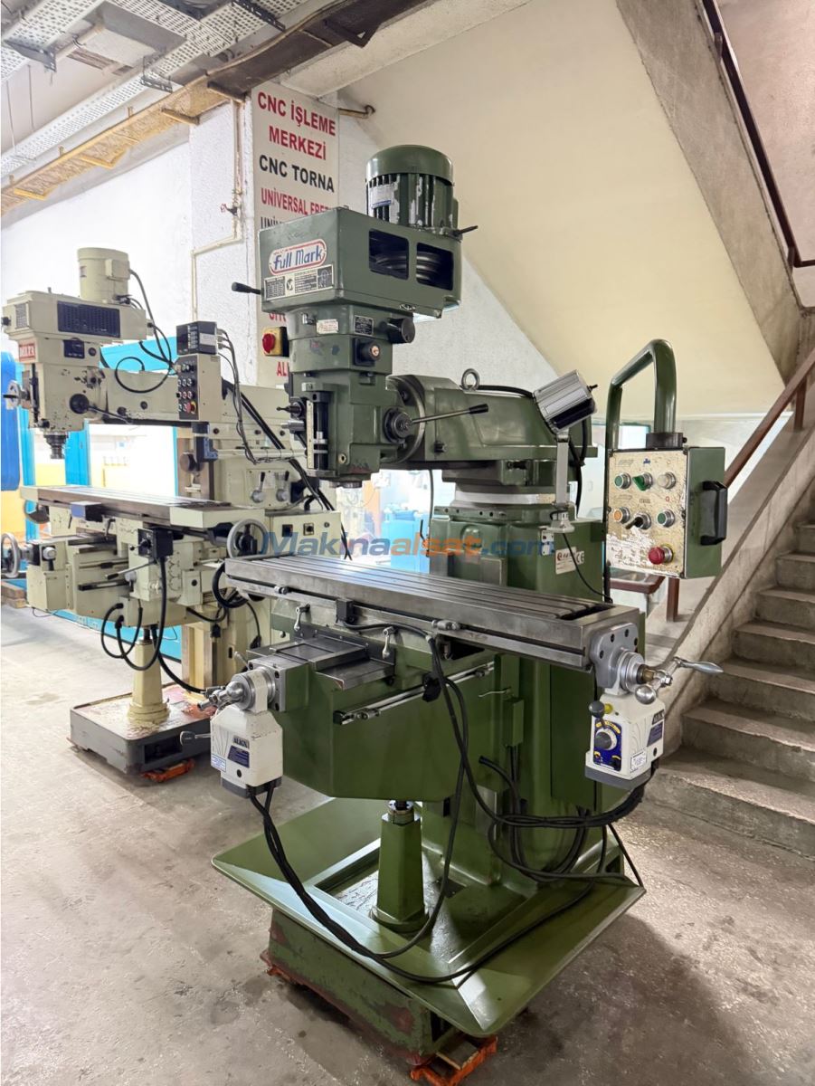 Satılık ikinci el FULL MARK 4 NUMARA 2006 MODEL KALIPÇI FREZE Universal ...