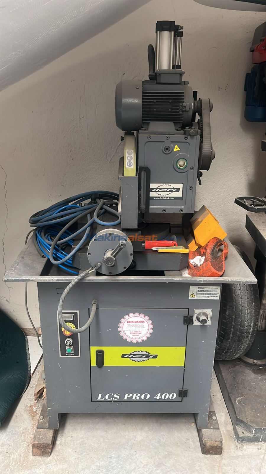 Satılık ikinci el İLERİ TEKNİK LCS 400 PRO PROFİL KESME Daire Testere ...