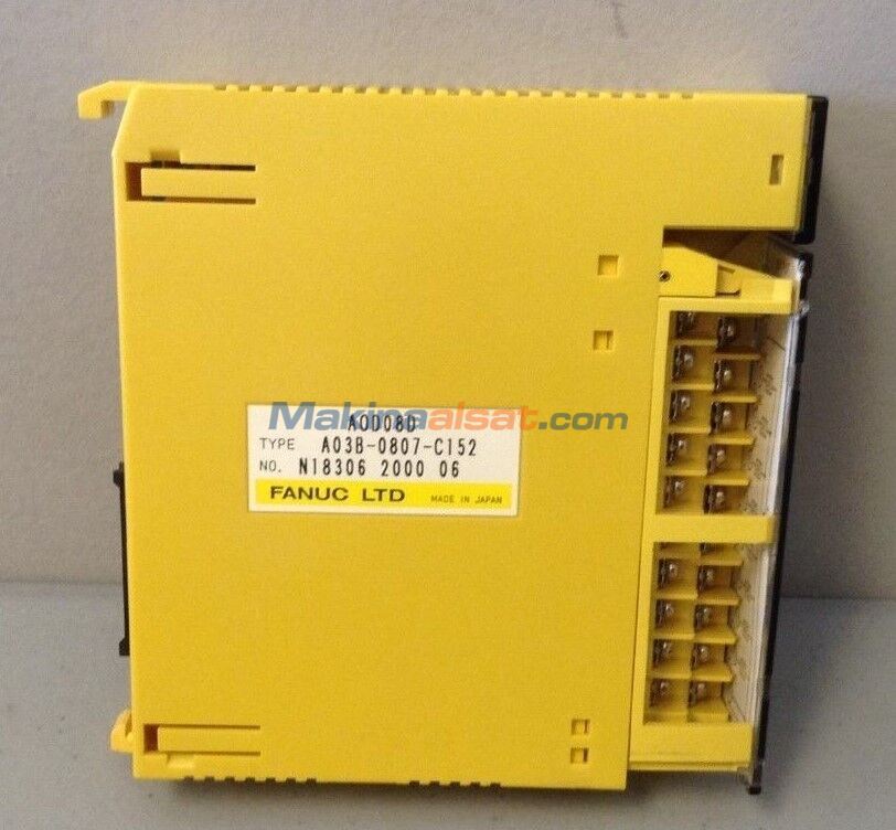 Satılık ikinci el FANUC I/O MODULE A03B-0807-C152 CNC Kontrol Panelleri ...