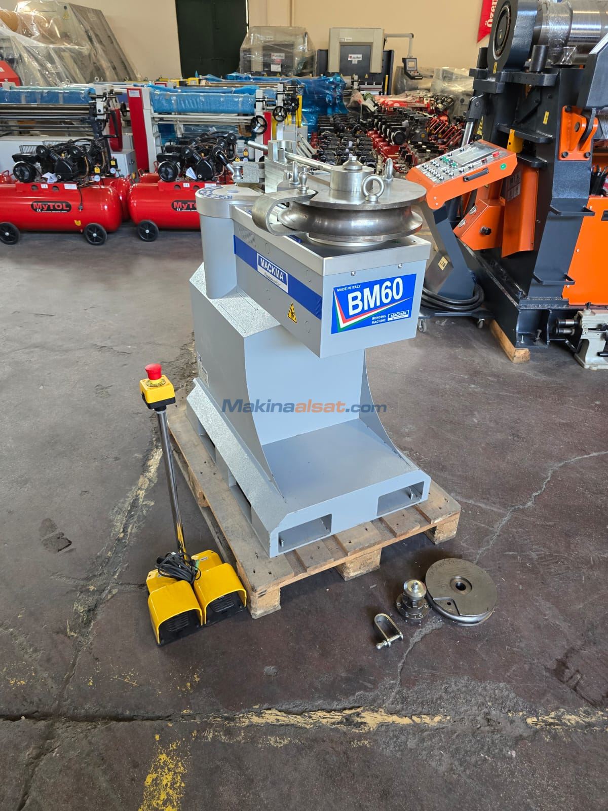 MACKMA 60 NC BORU BÜKME Used Tube Bending Machines machine for sale