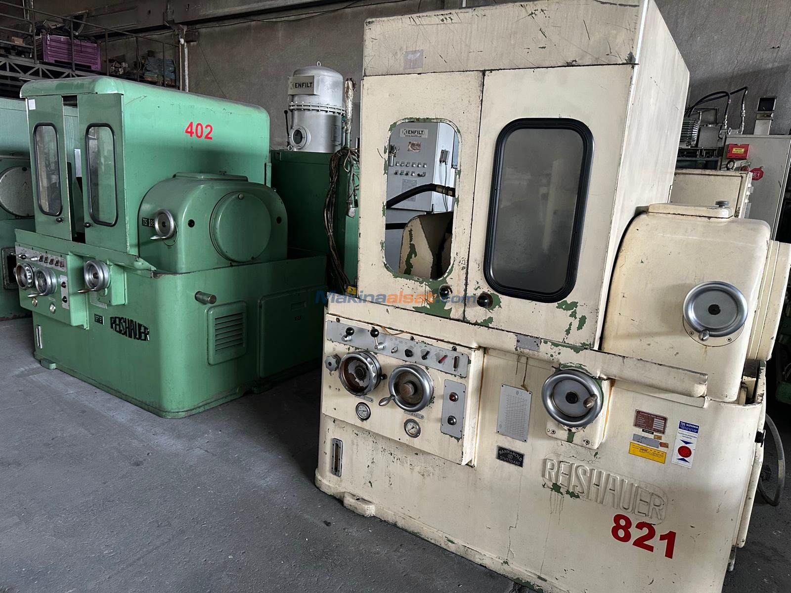 REİSHAUER SET DİŞLİ TAŞLAMA Used Gear Grinder / Profile Grinder machine ...