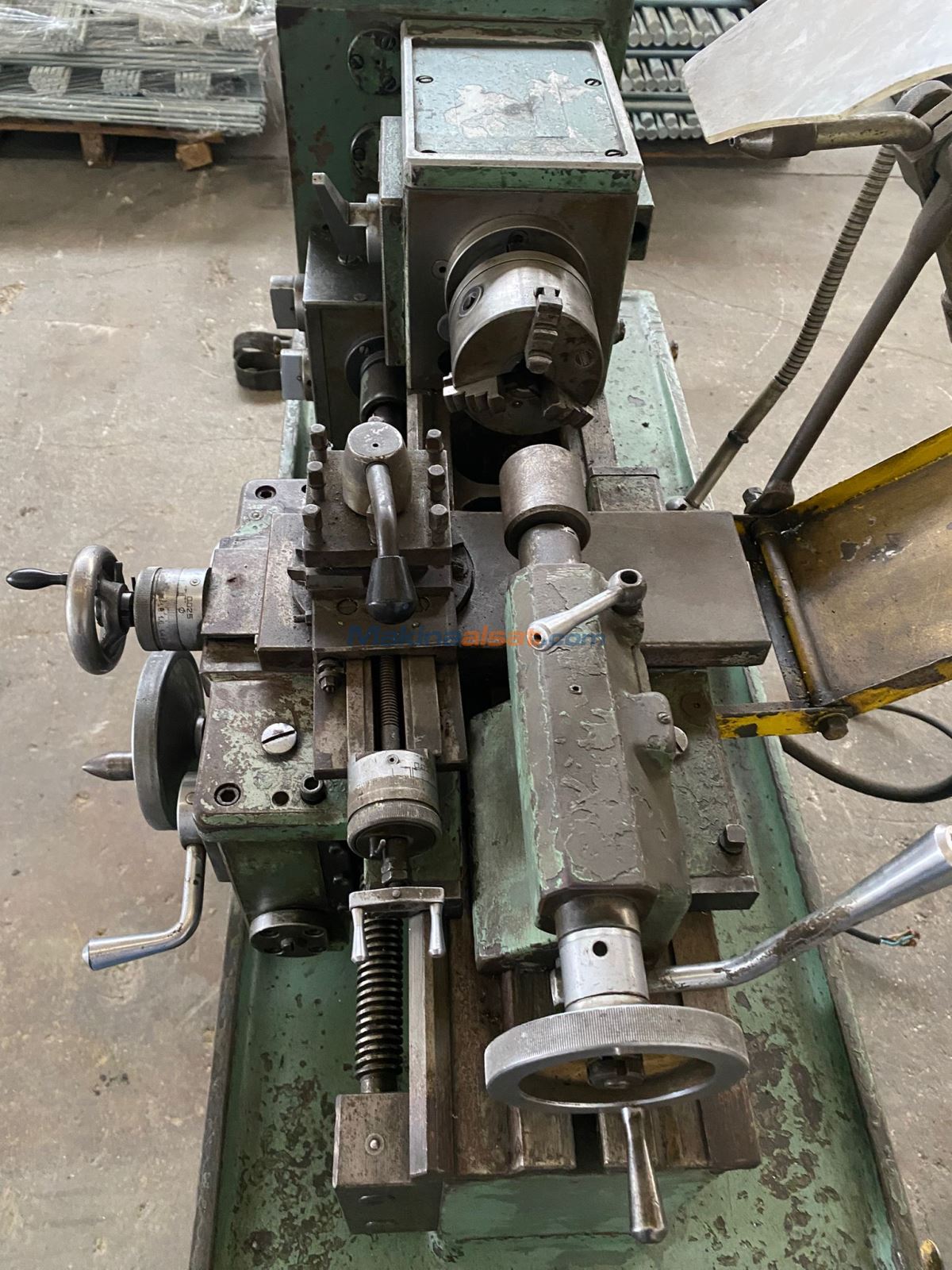Satılık ikinci el RUS MİNİ TORNA Masa Üstü Torna makinesi