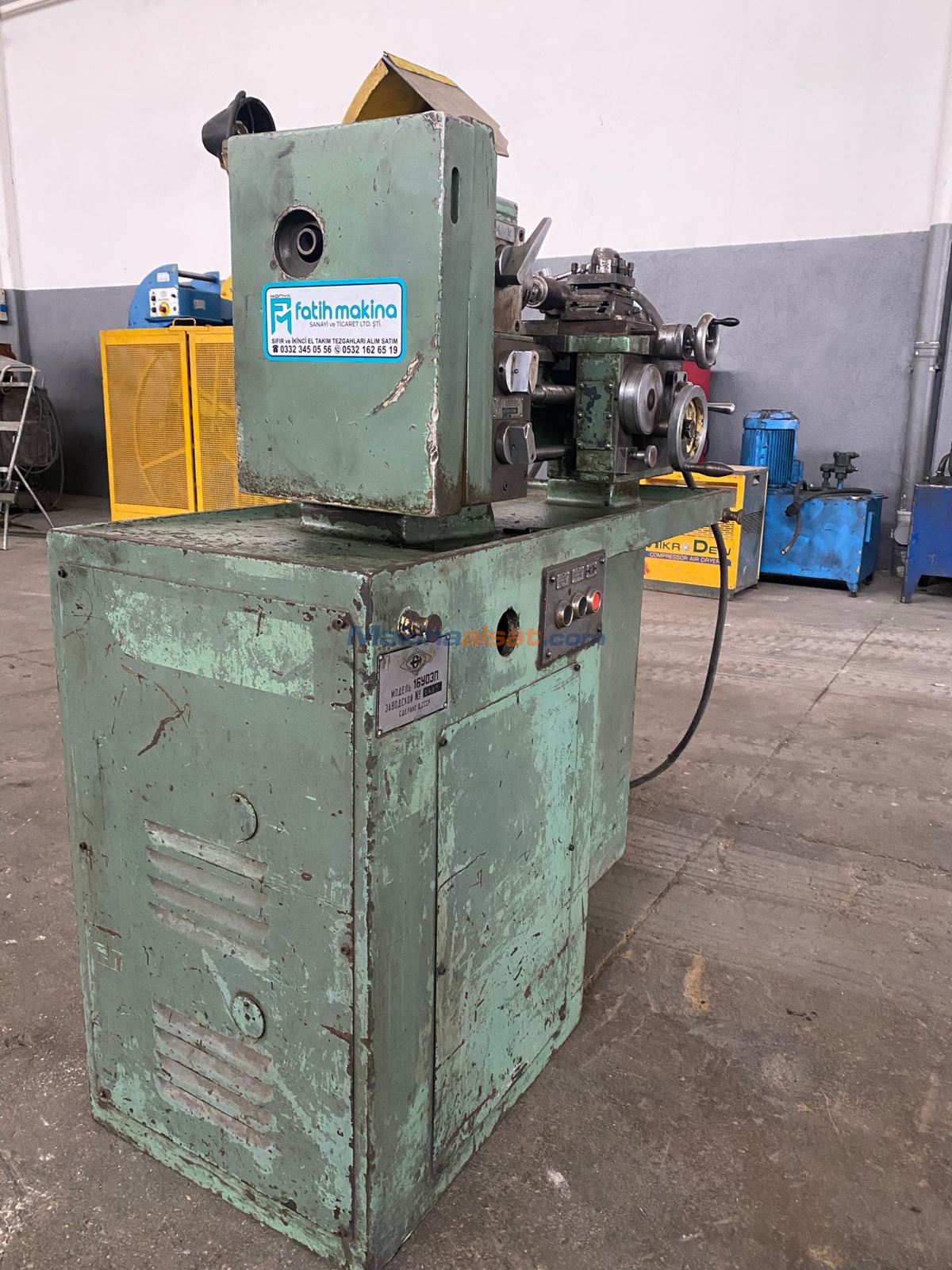 Satılık ikinci el RUS MİNİ TORNA Masa Üstü Torna makinesi