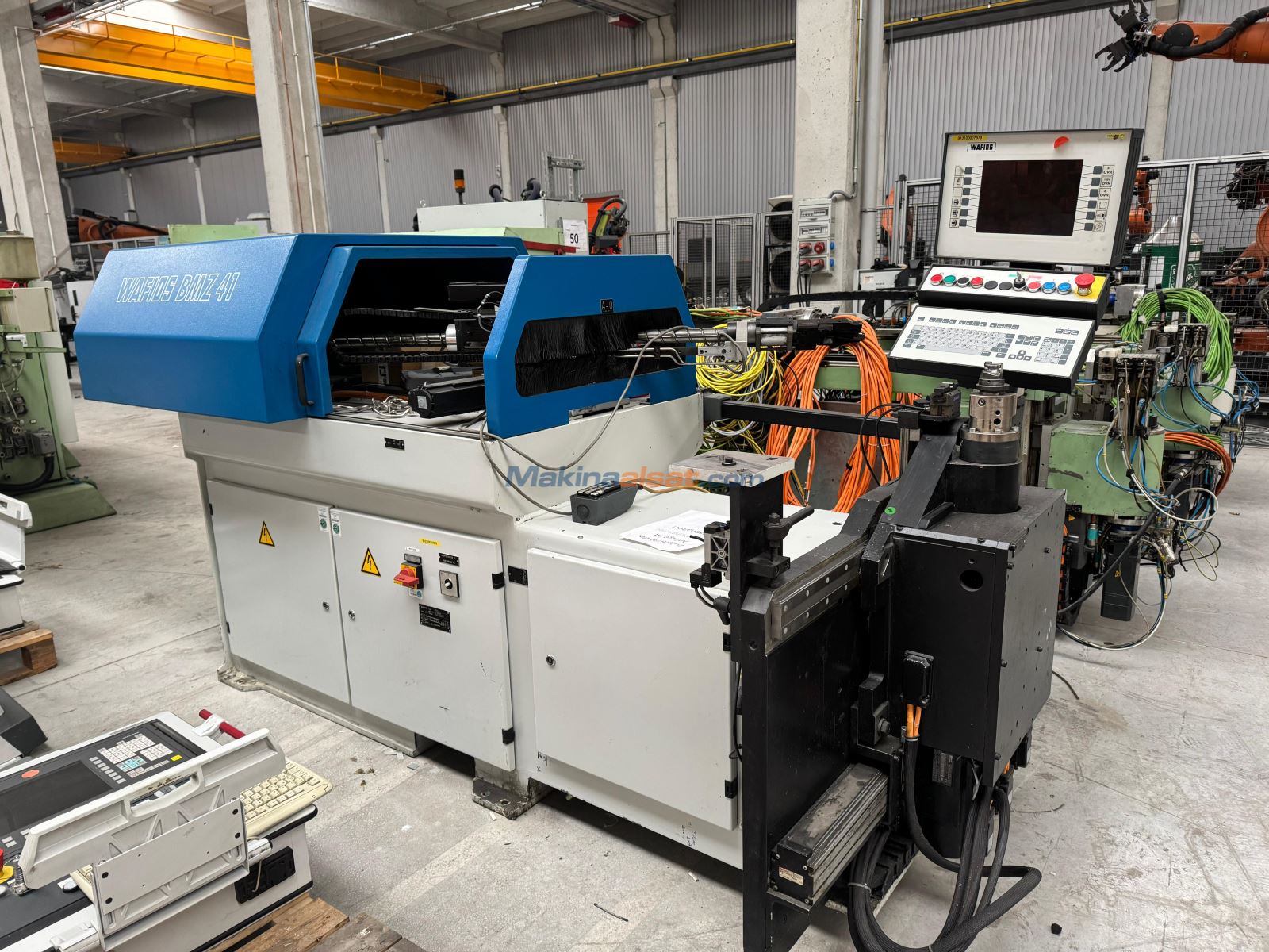 WAFIOS BMZ-41 BORU BÜKME Used Tube Bending Machines machine for sale