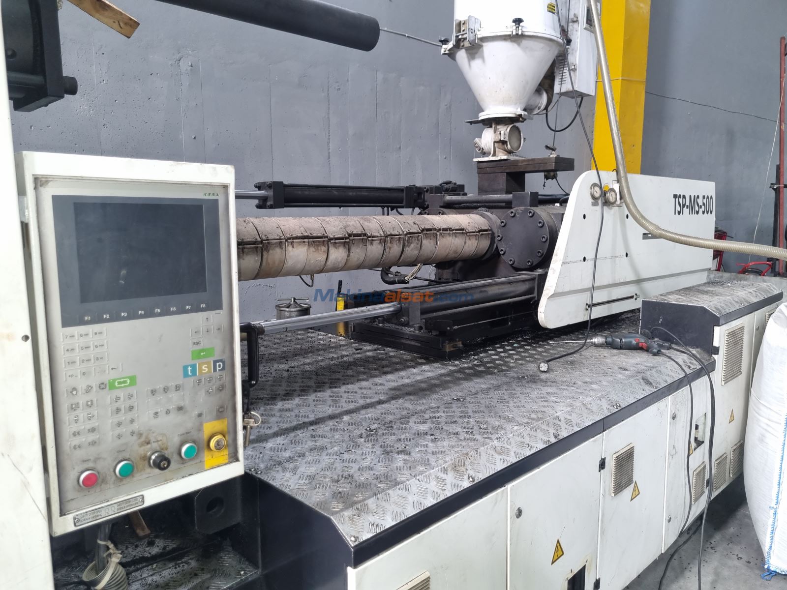 Satılık ikinci el Tsp MS 500 Çift Servo Plastik Enjeksiyon Plastik ...
