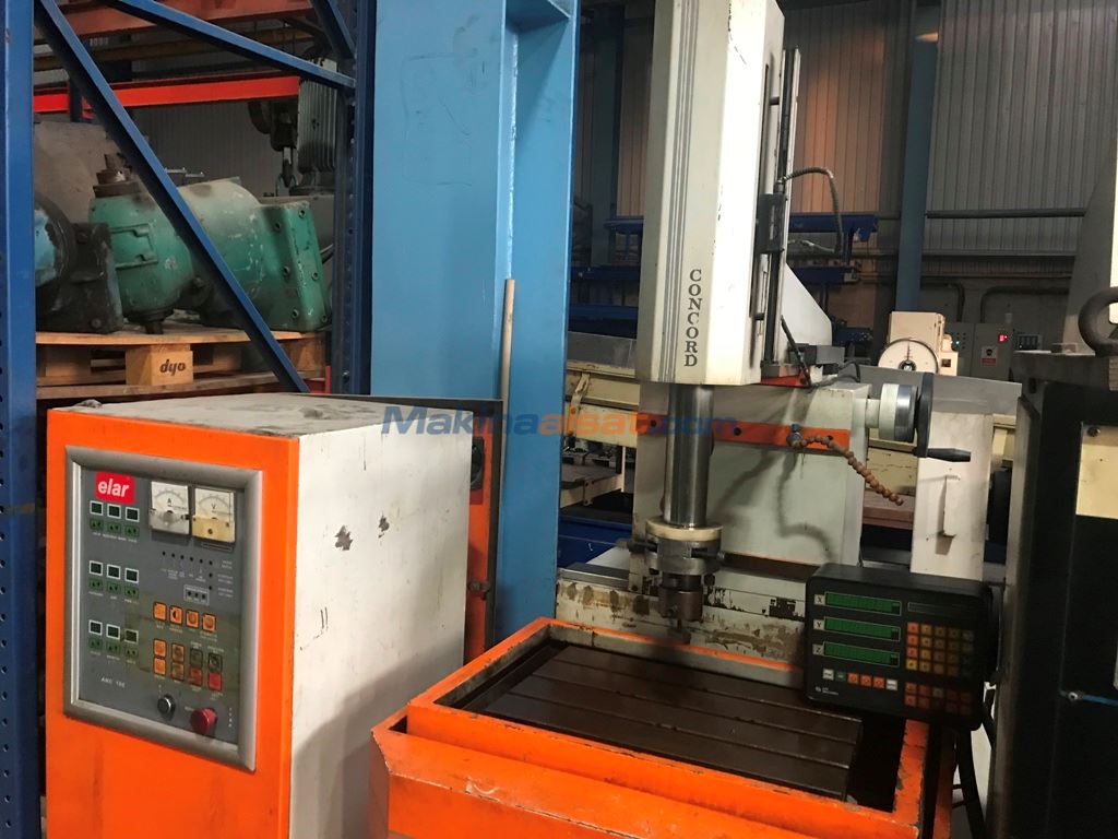 CONCORD ELAR DALMA EREZYON Used Cavity Sinking EDM machine for sale