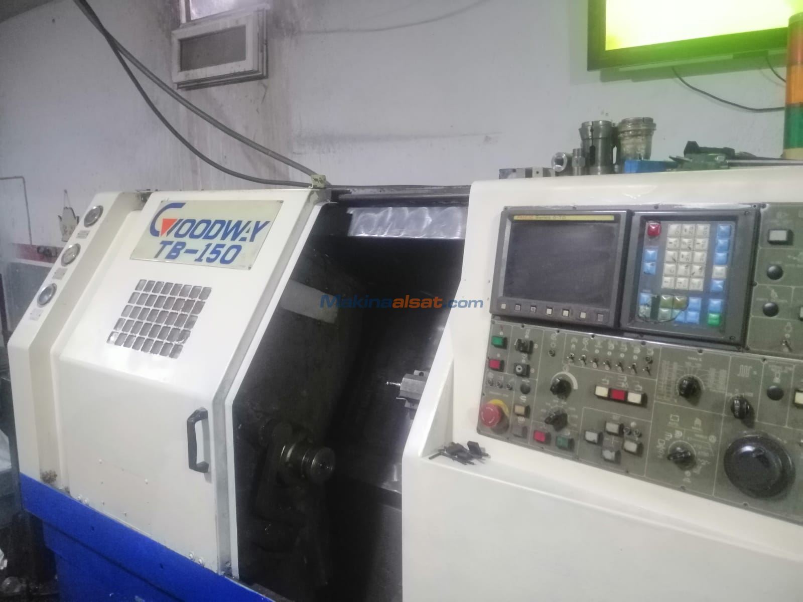 Satılık ikinci el Goodway TB150 CNC Torna CNC Torna makinesi