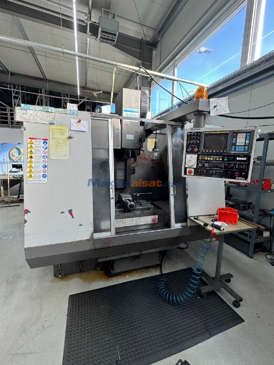KIRA CNC Dik İşlem Used Cnc Vertical Machining Center machine for sale