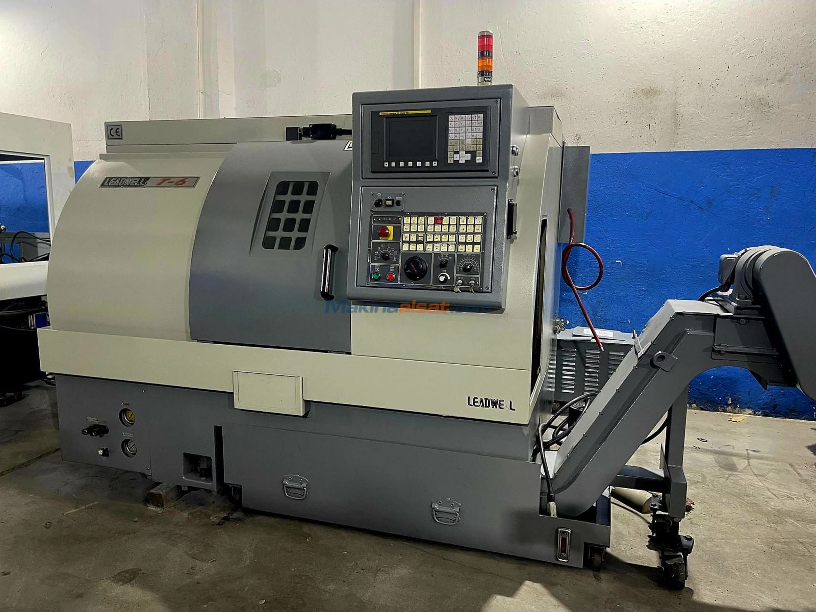 LEADWELL T6 CNC TORNA Used Cnc Lathe machine for sale