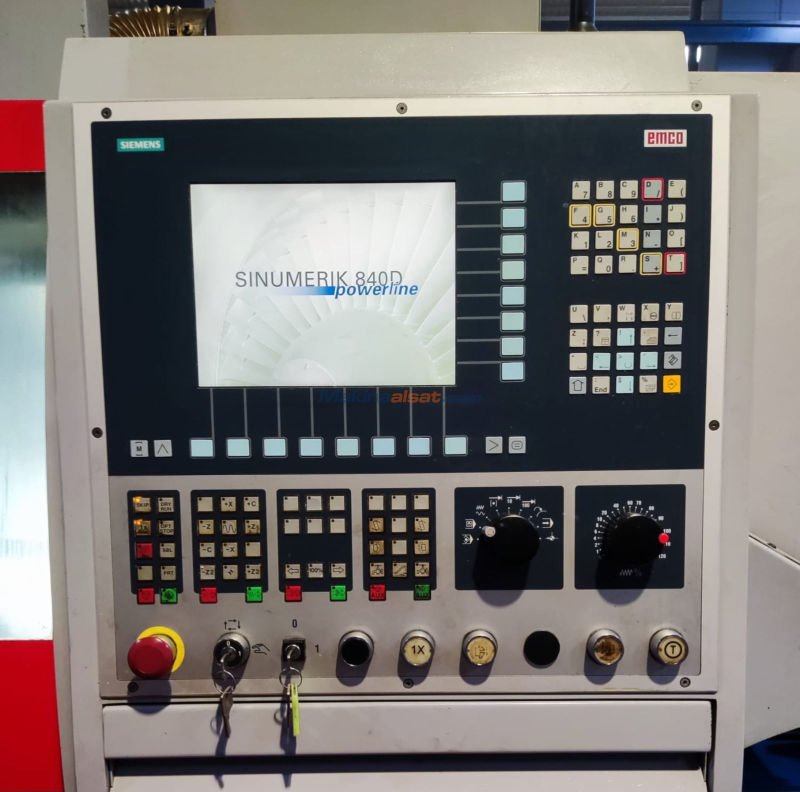 EMCO TURN 332 MC PLUS (ÇİFT TARET ÇİFT SPİNDLE VE C EKSENLİ) CNC Torna ...
