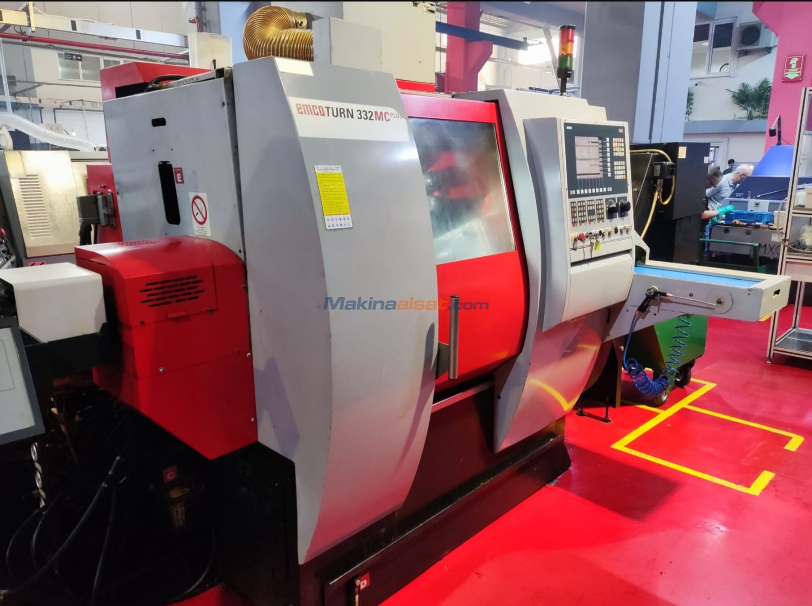 EMCO TURN 332 MC PLUS (ÇİFT TARET ÇİFT SPİNDLE VE C EKSENLİ) CNC Torna ...