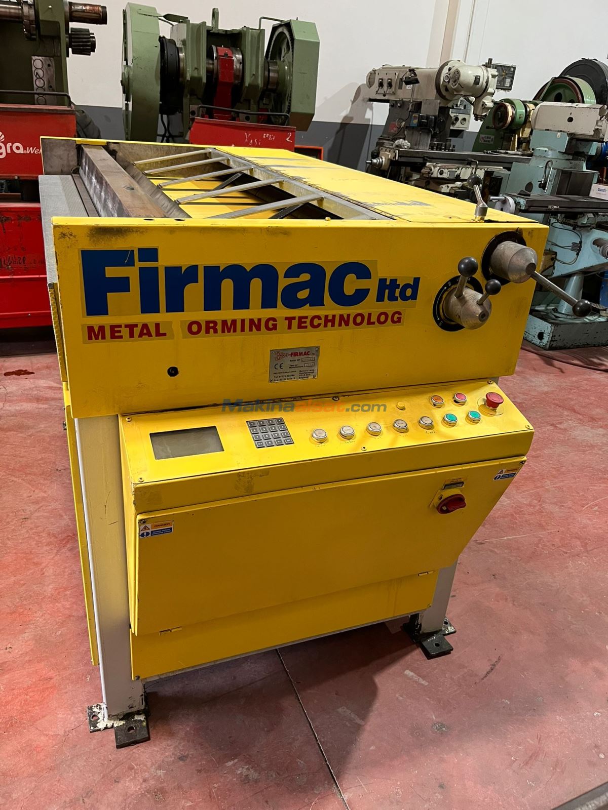 FİRMAC 1500 x 1,5mm KARE KANAL VE KAPAMA Used Other Metal Forming ...