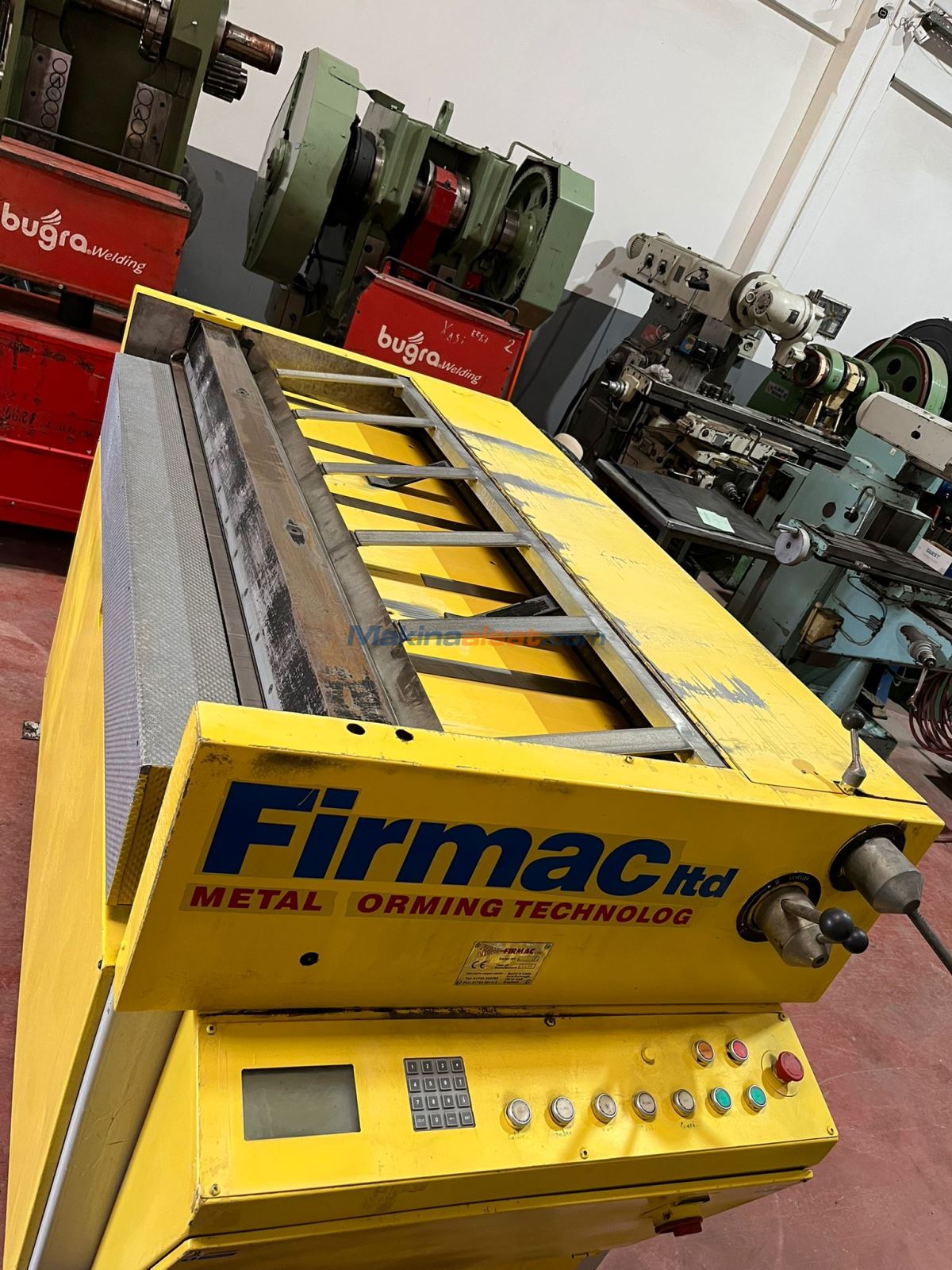 FİRMAC 1500 x 1,5mm KARE KANAL VE KAPAMA Used Other Metal Forming ...