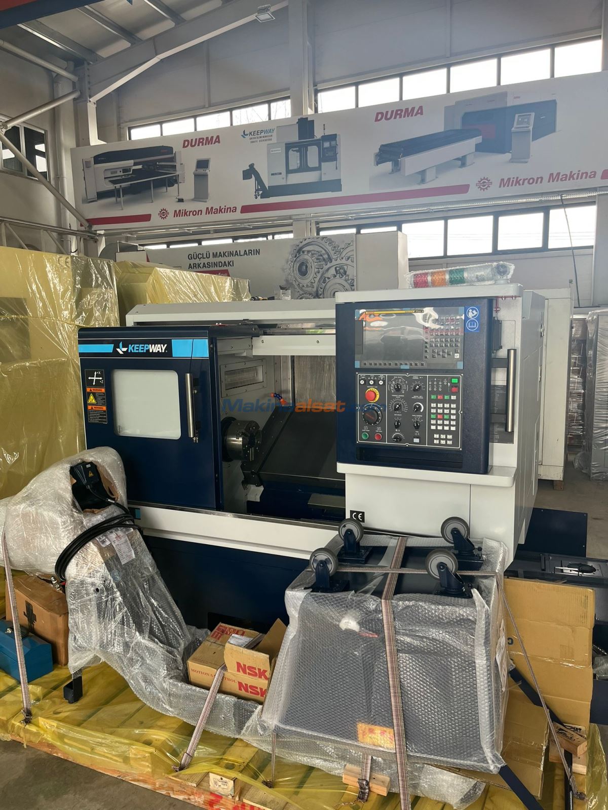(STOK TESLİM) KEEPWAY KT-200 (8"-500mm) CNC Torna Used Cnc Lathe ...