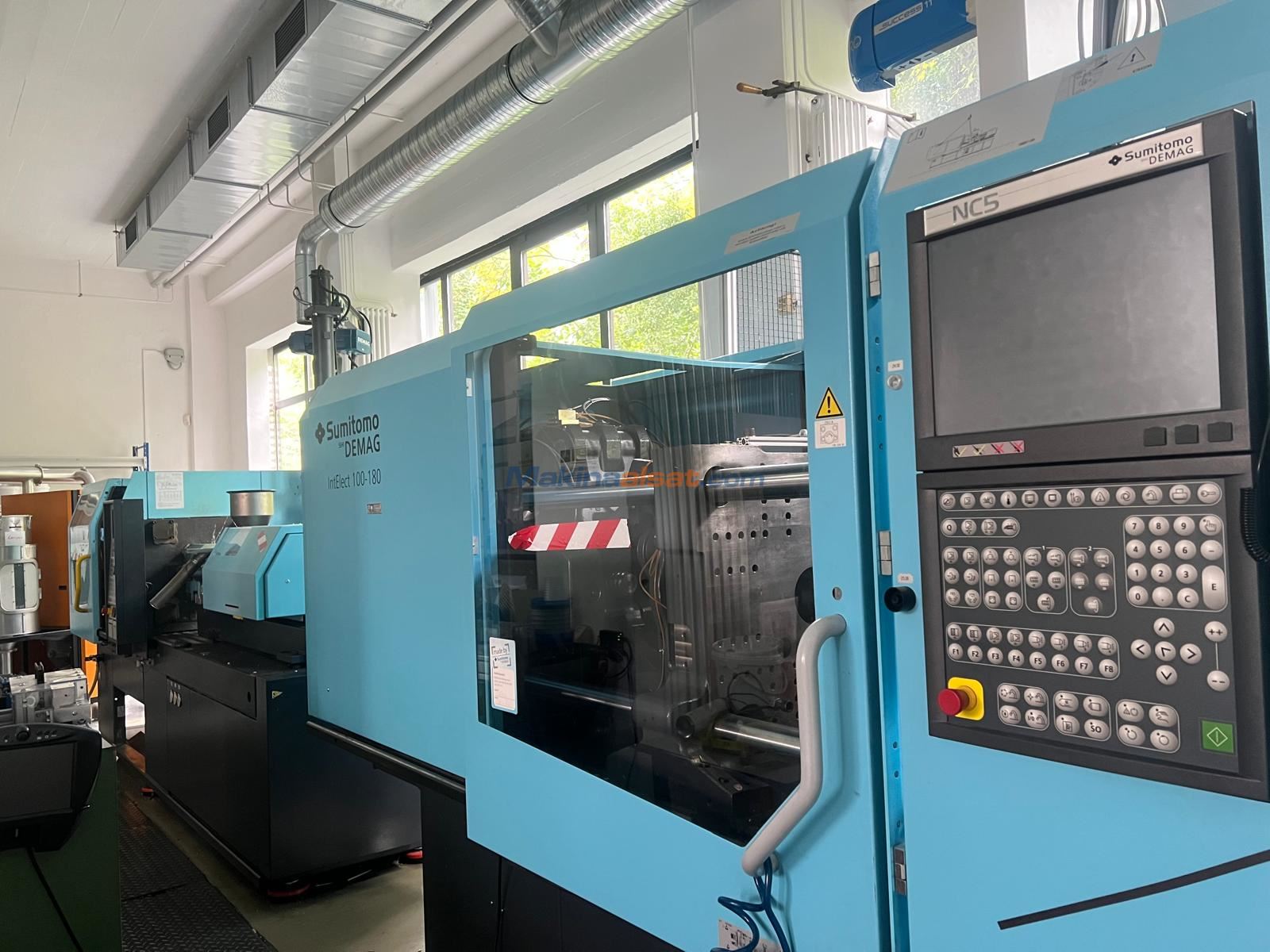 Satılık ikinci el Sumitomo IntElect 100/470-180 Plastik Enjeksiyon ...