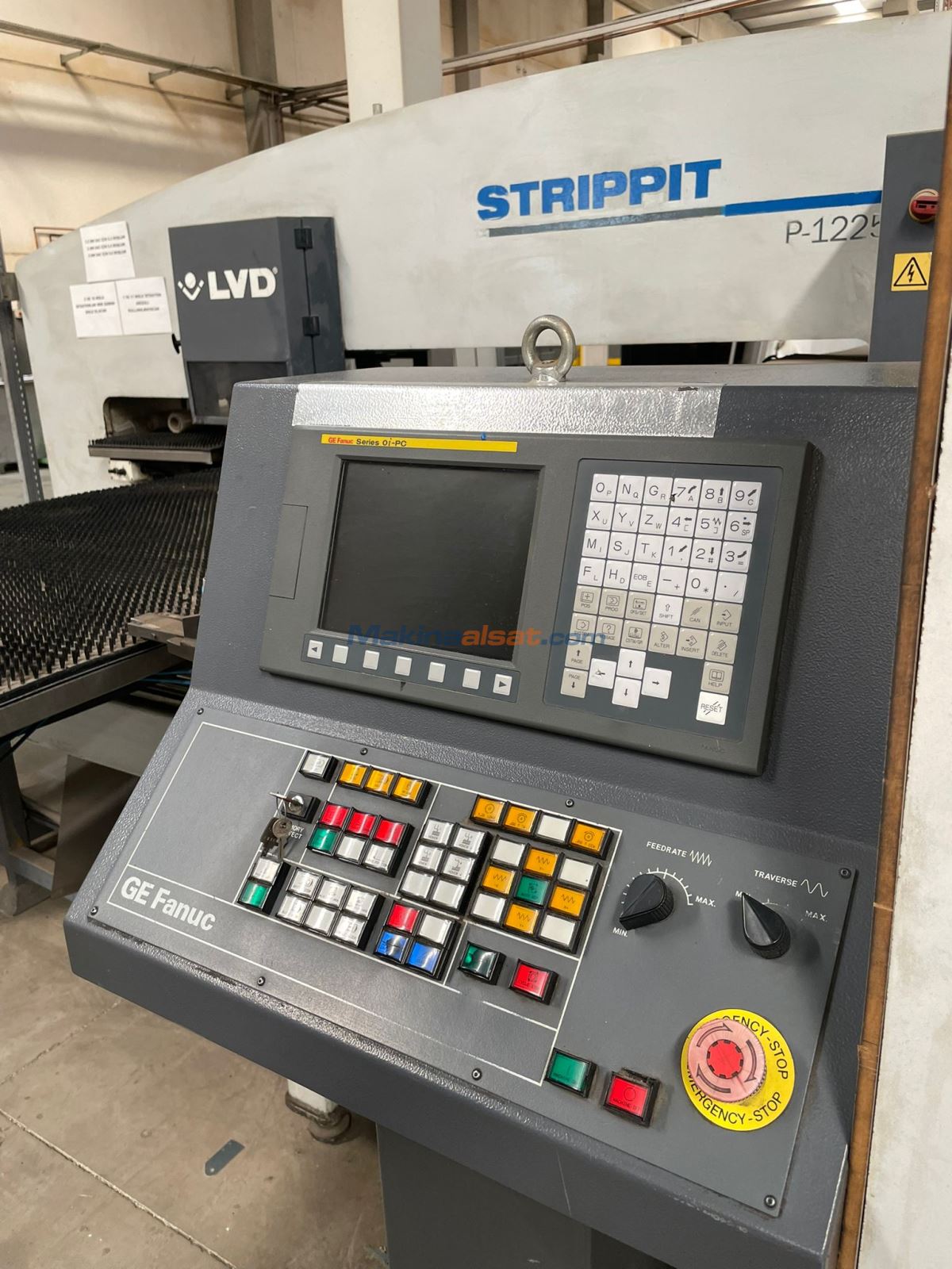 LVD Parma 1225TK Punch Pres Used Turret Punch Press Machines machine ...