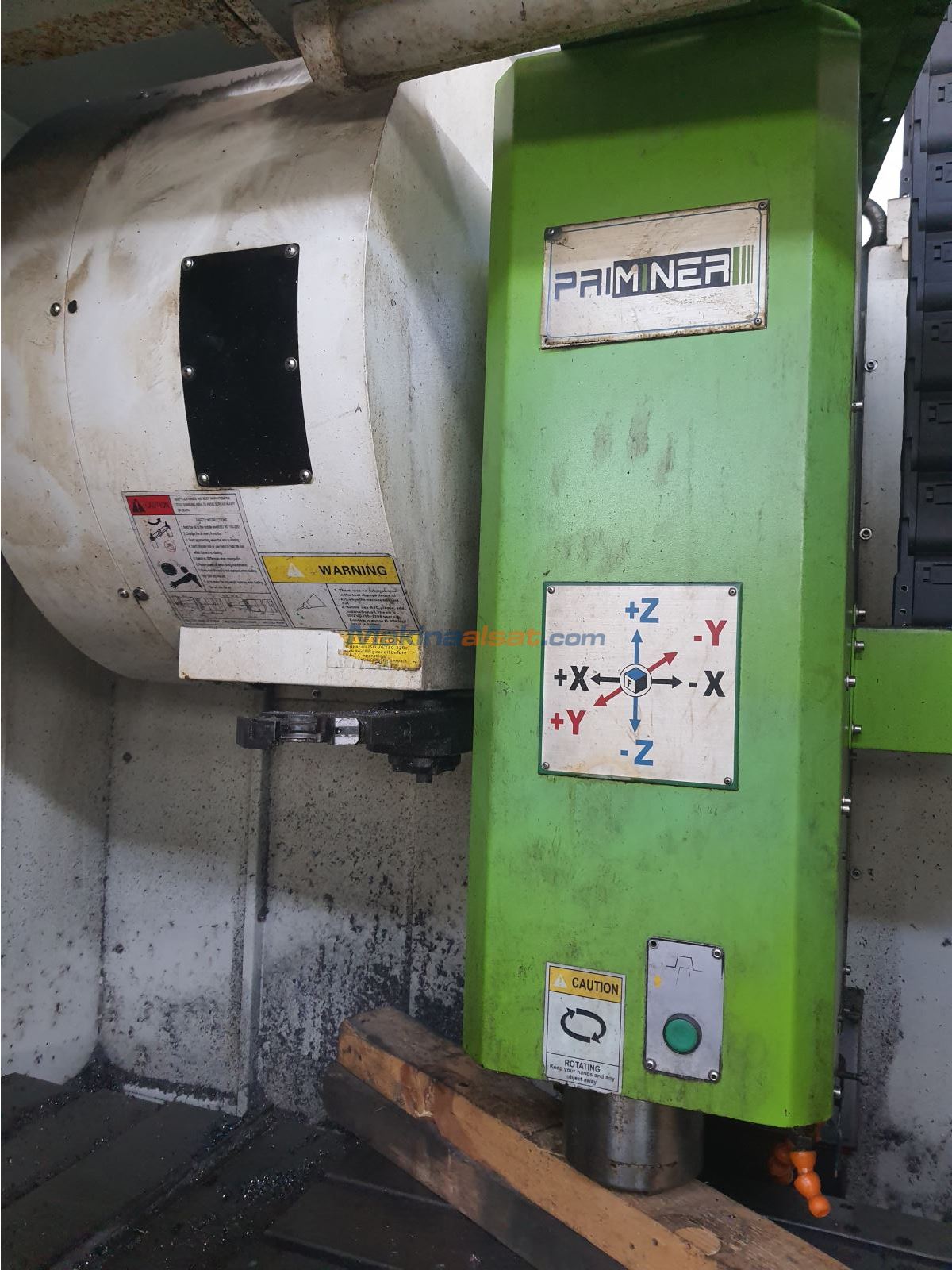 Satılık ikinci el Preminer V7L Cnc Dik İşleme Merkezi CNC Dik İşlem ...